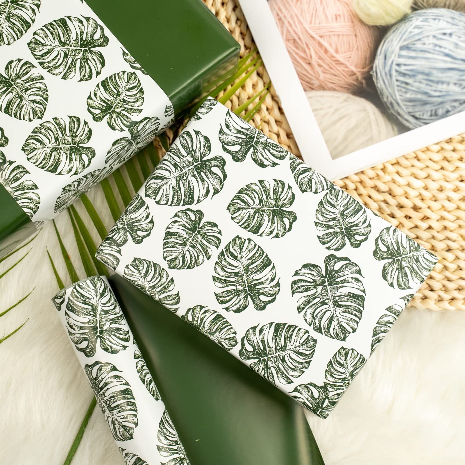Snapklik.com : MAYPLUSS Reversible Wrapping Paper Roll - Mini Roll - 17 ...