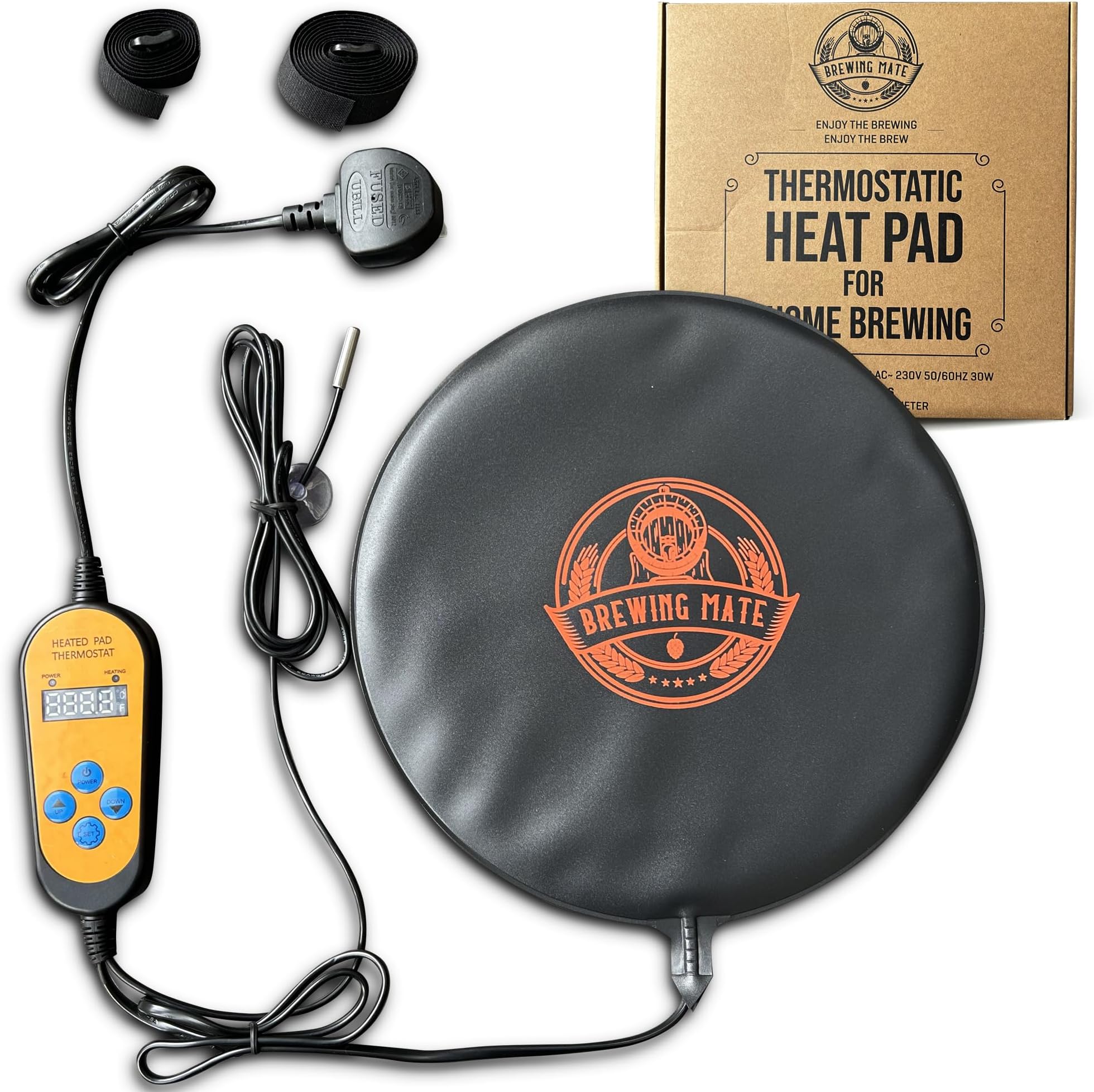 Brew2Bottle 25ltr Home Brew Heat Pad with Temperature Control : Amazon ...