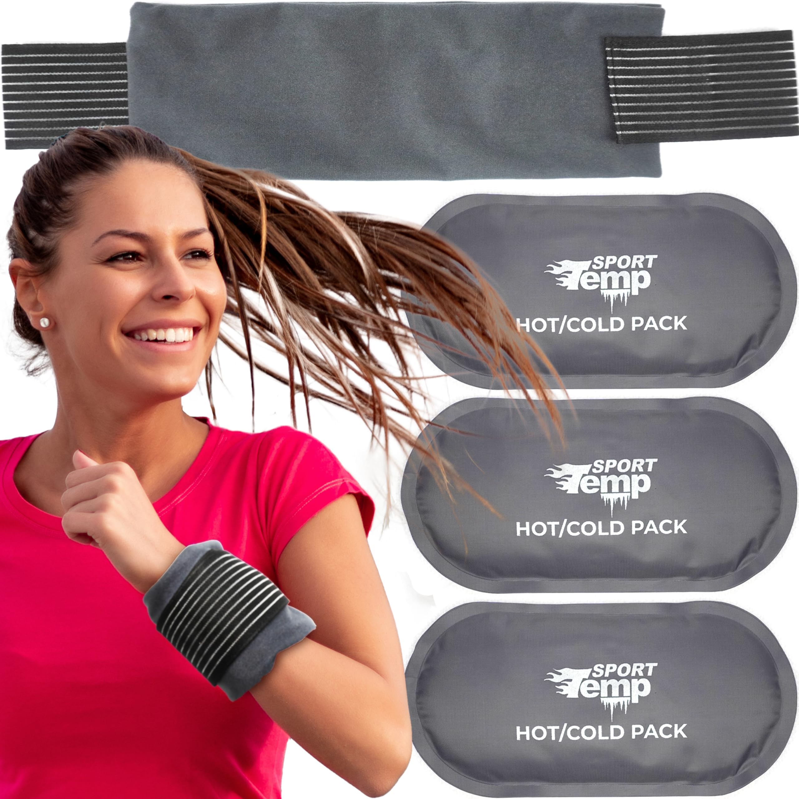 Amazon.com: 2PCS 5"x17" Ice Pack Sleeve - Reusable and Multi-use Ice ...