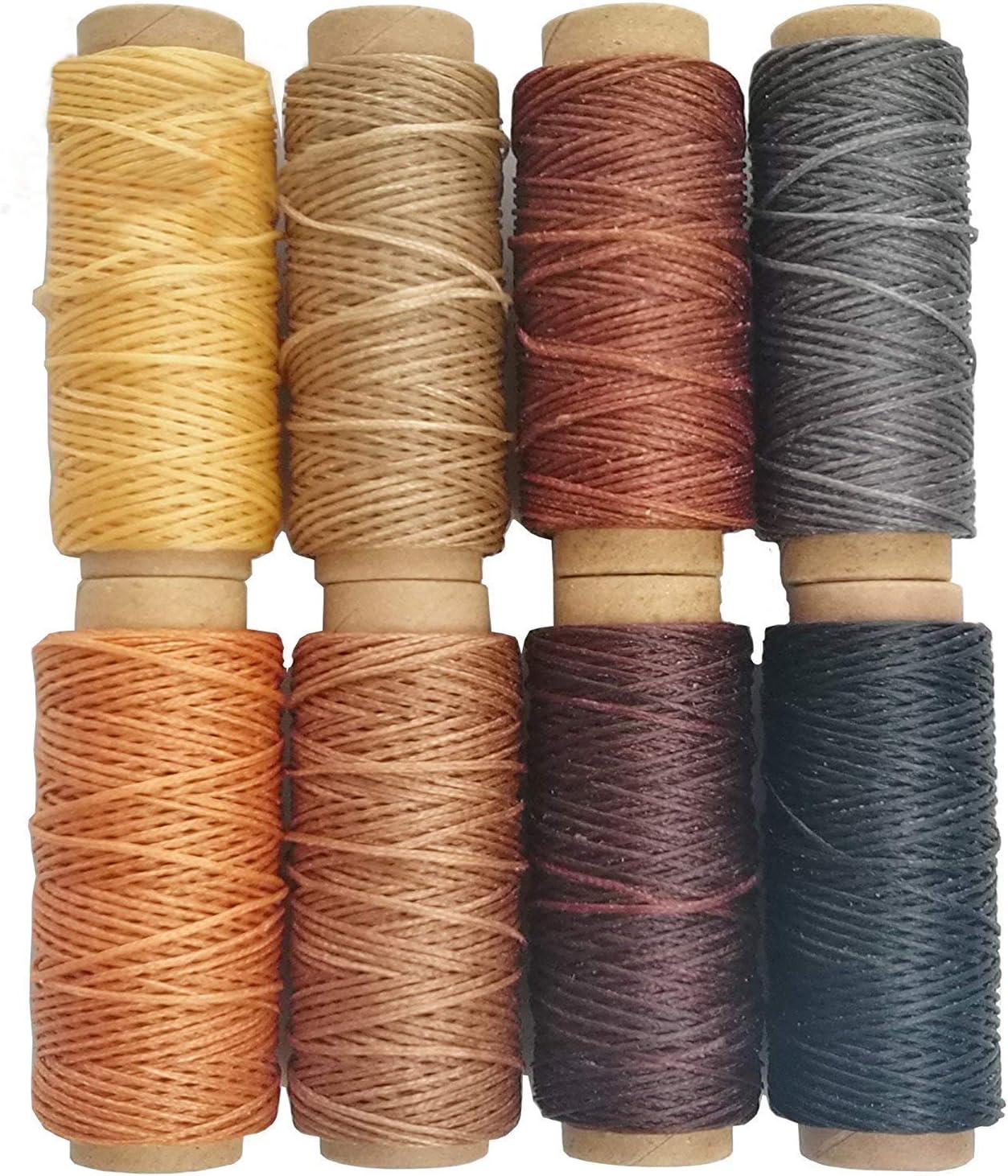JANYUN 264 Yards 150D Leather Sewing Waxed Thread Cord for Leather ...