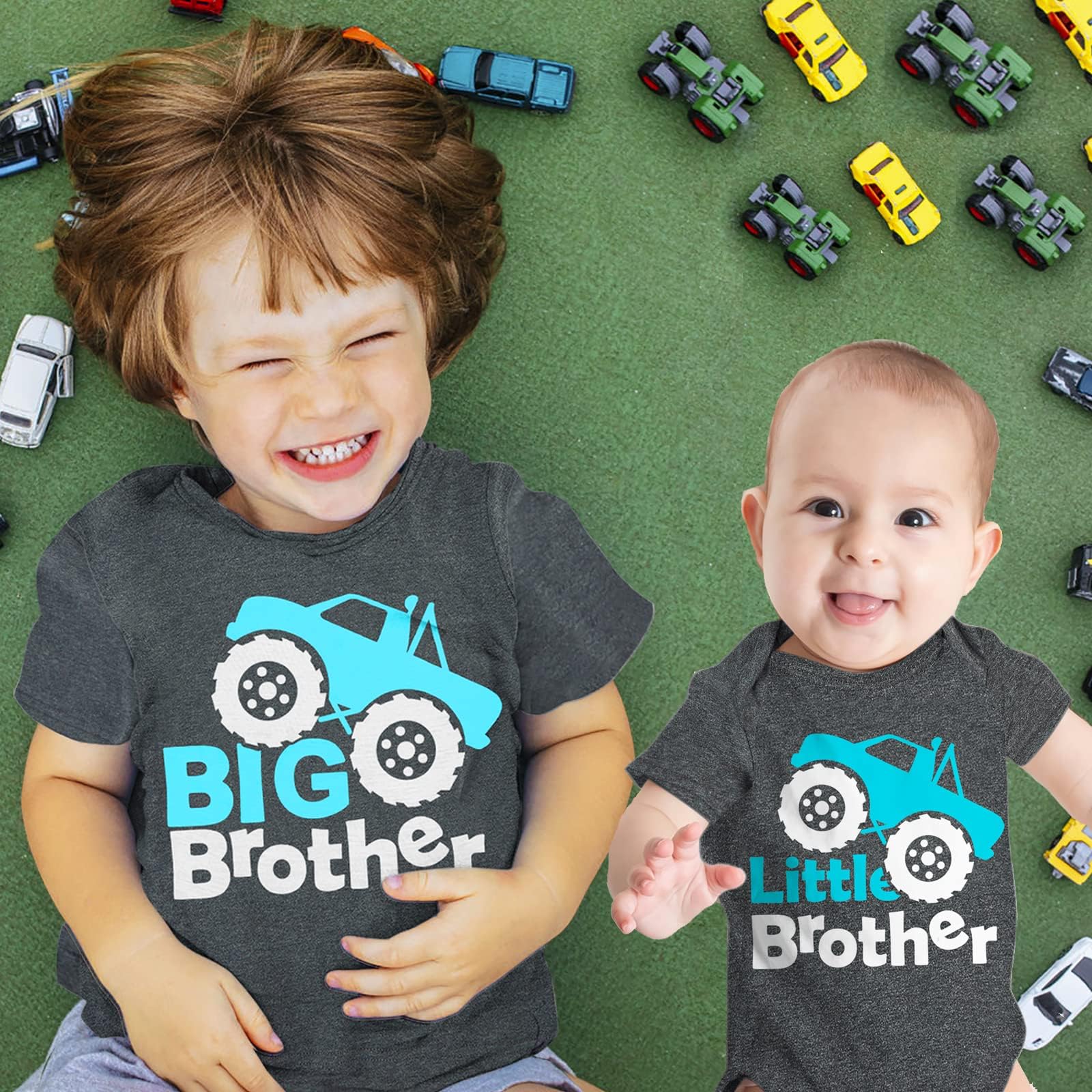 Snapklik.com : Big Brother Little Brother Matching Outfits Toddler Lil ...