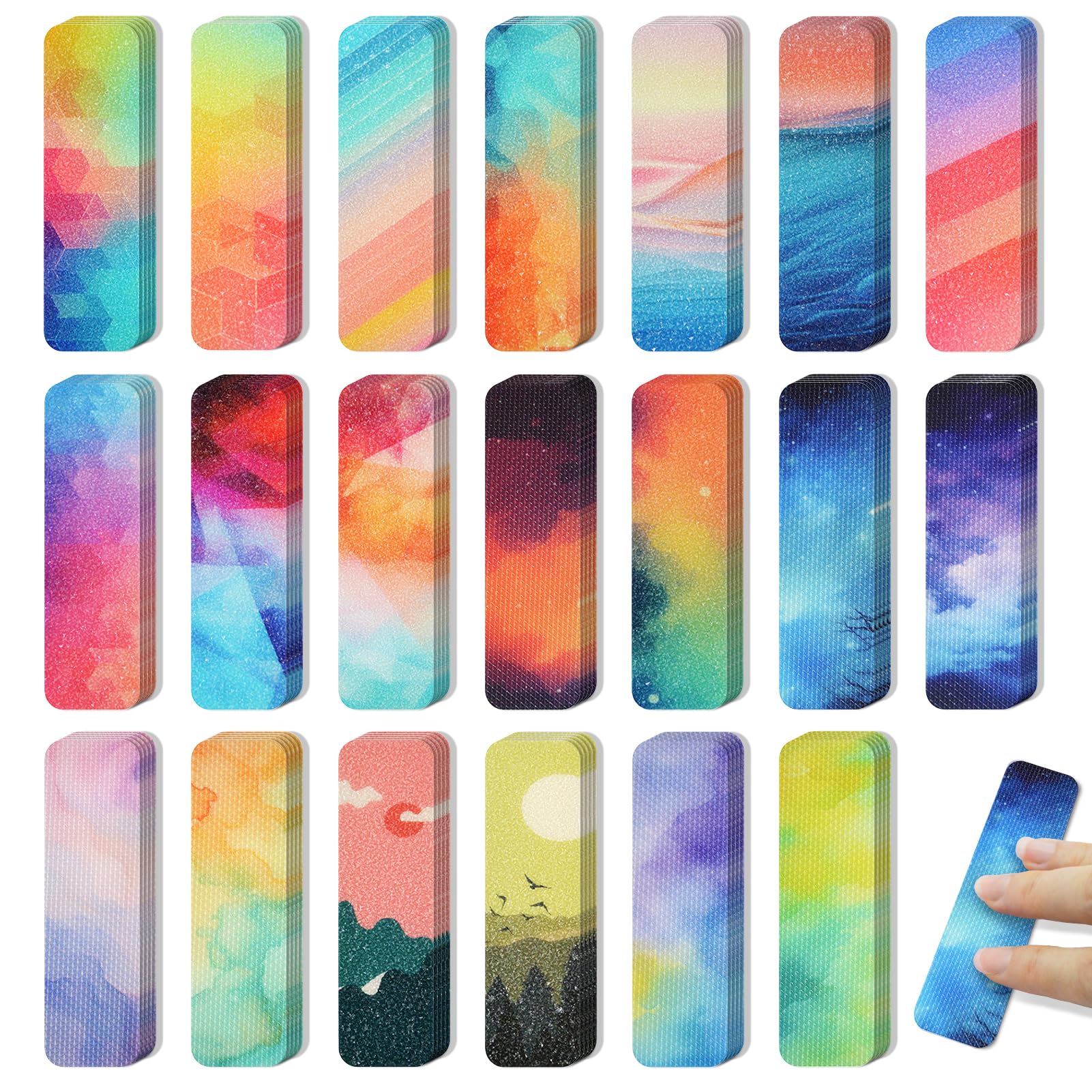 Amazon.com : 60 Pieces Calm Anxiety Sensory Stickers - Sensory Strips ...