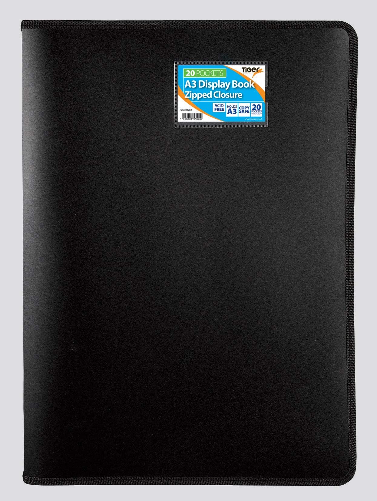 Pentel Presentation Folder A3 with 20 pockets - Black : Amazon.co.uk ...