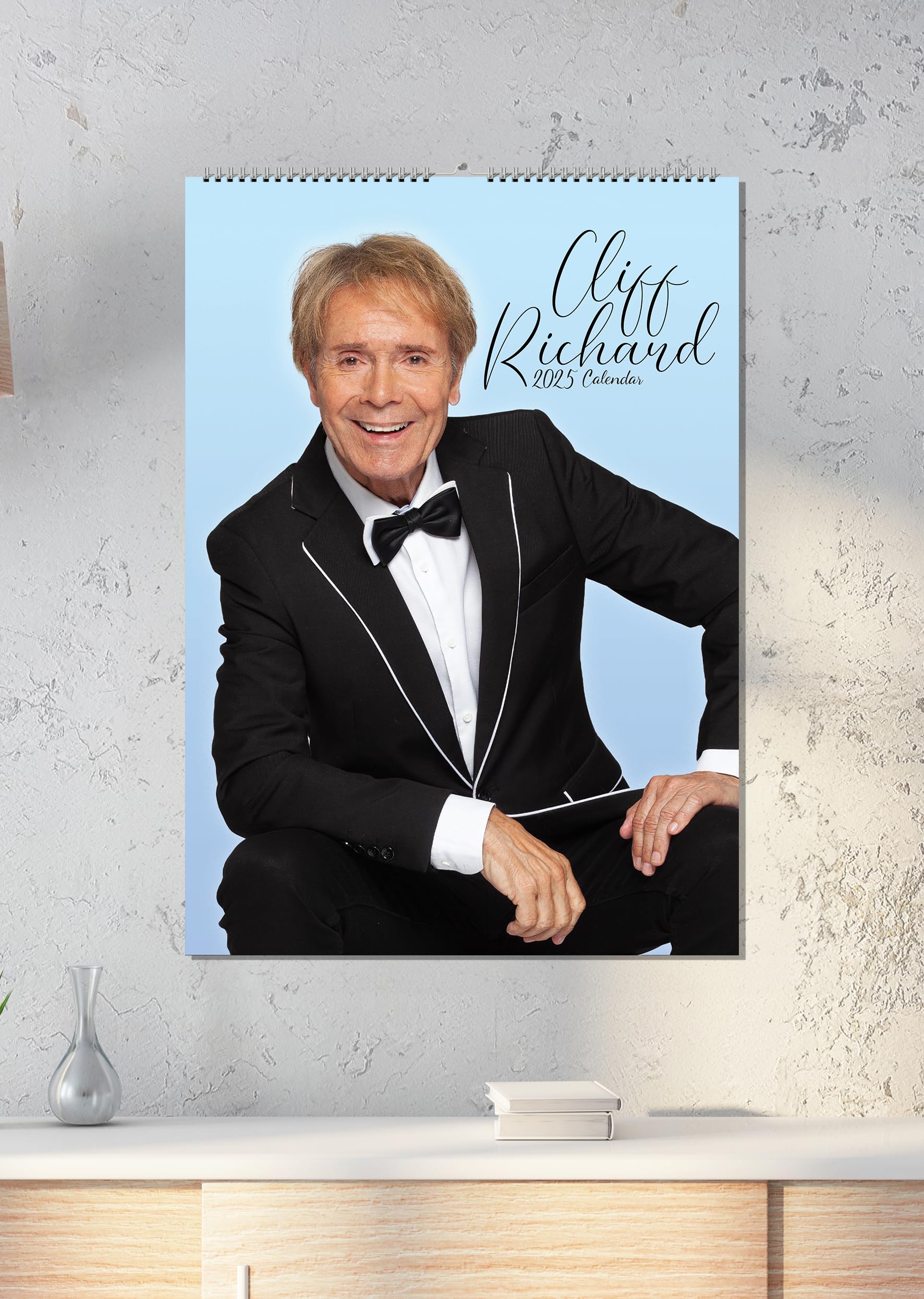 Cliff Richard 2025 – A3 Size Wirobound Calendar – BigaMart