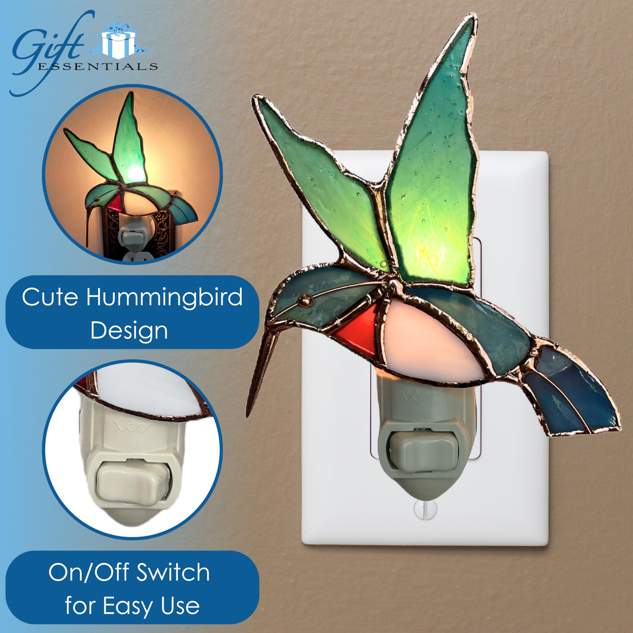 Canoe Stained Glass Night Light Amazon.com: Winter Woods Cardinals In