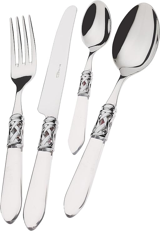 Amazon.com: BUGATTI - Aladdin 24-pieces flatware Colour Transparent ...
