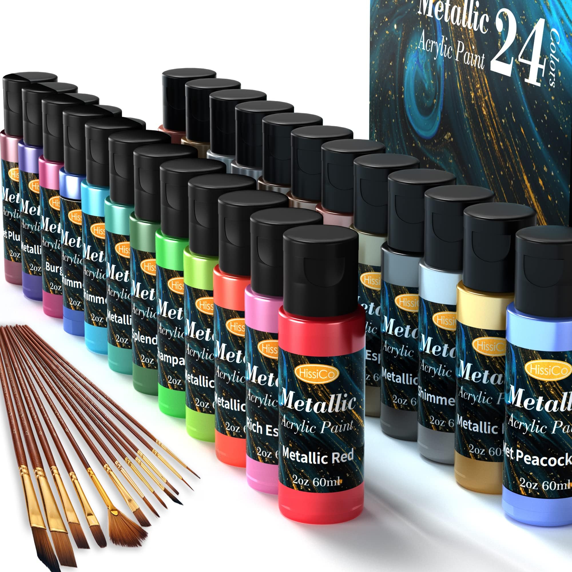 Amazon.com: Dazzling Metallics Acrylic Paint 2oz-Mink Pearl