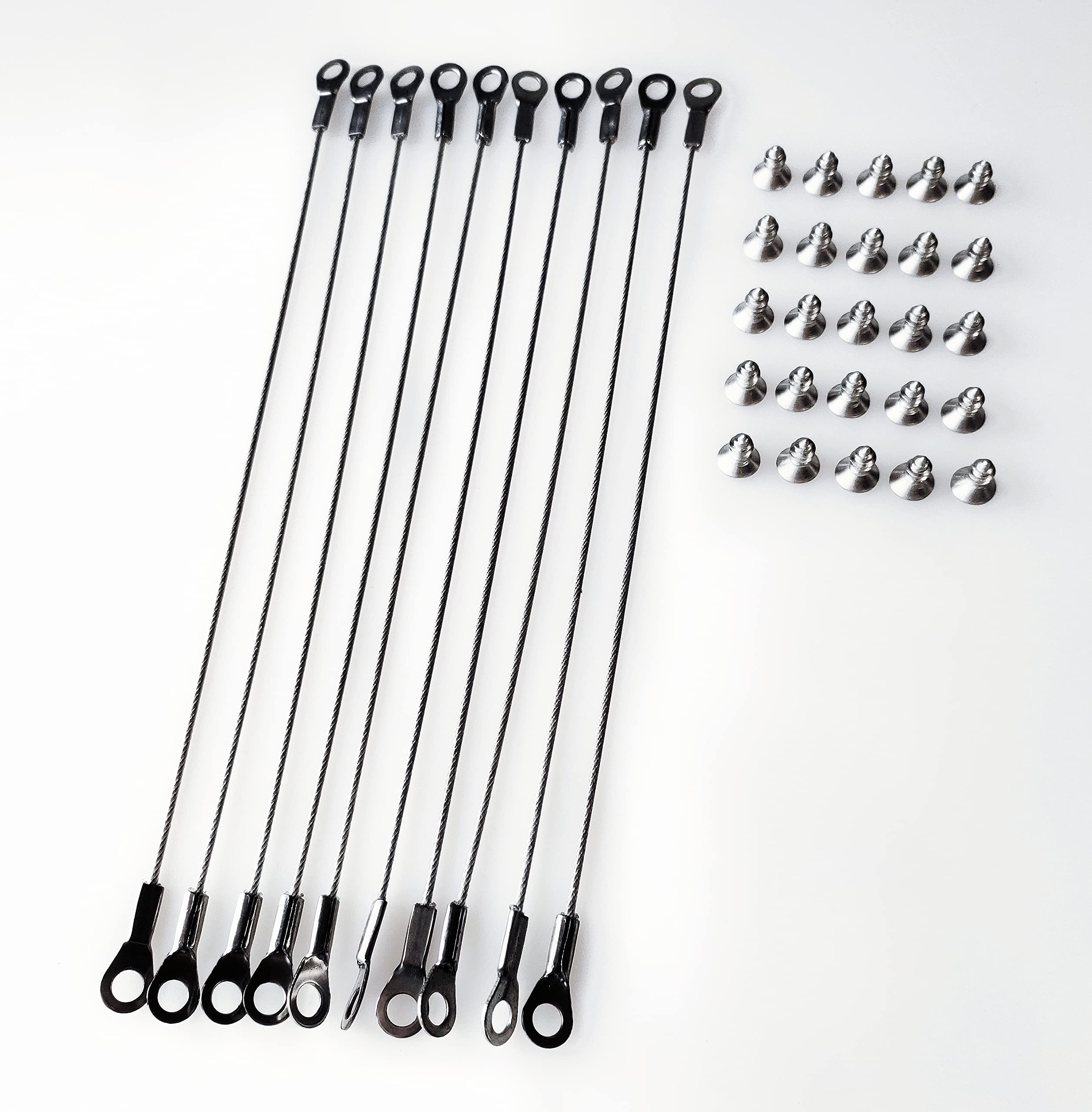 10 Pcs 8 inch Stainless Steel Cabinet Door Restraint Kit, Cupboard ...