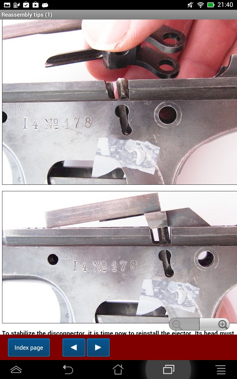 Aplicación FN pistol model 1903 explained en Amazon Appstore