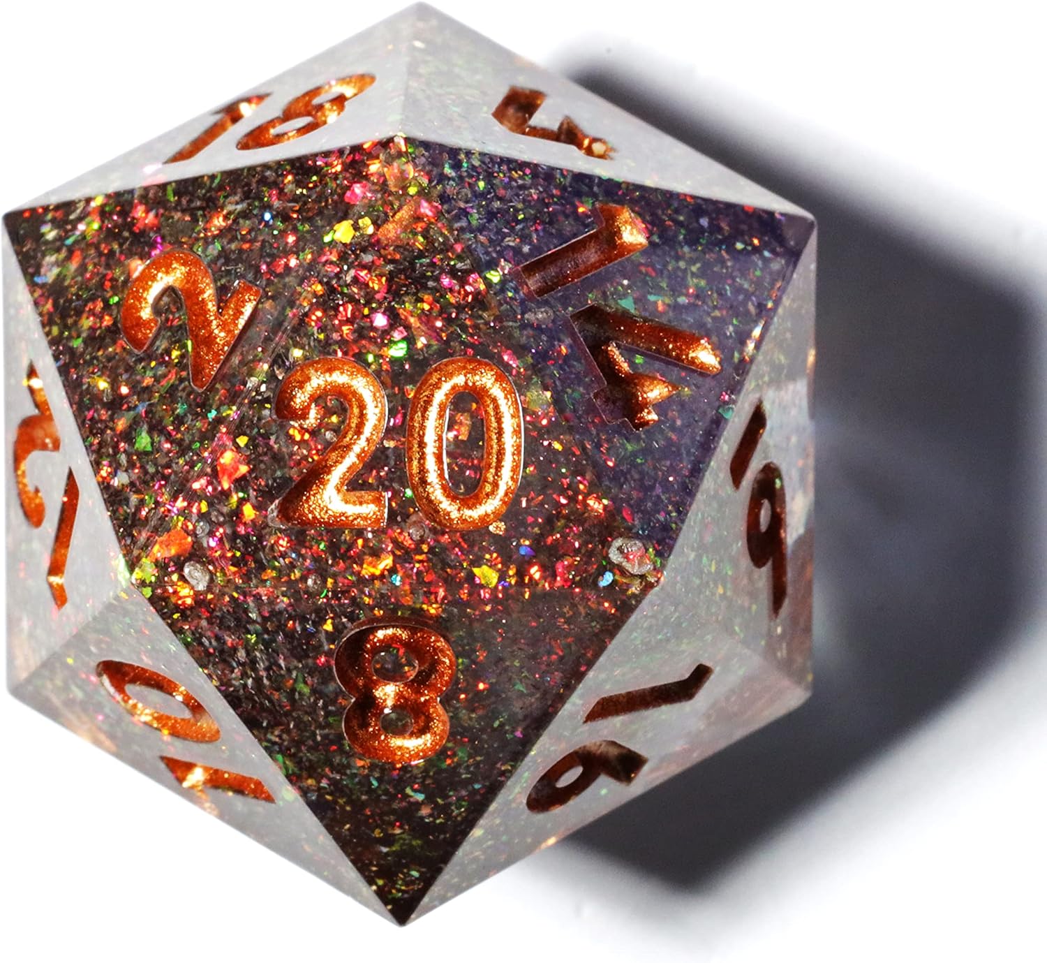Amazon.com: MINI PLANET Dados DND D20 D20 para Dungeons and Dragons ...
