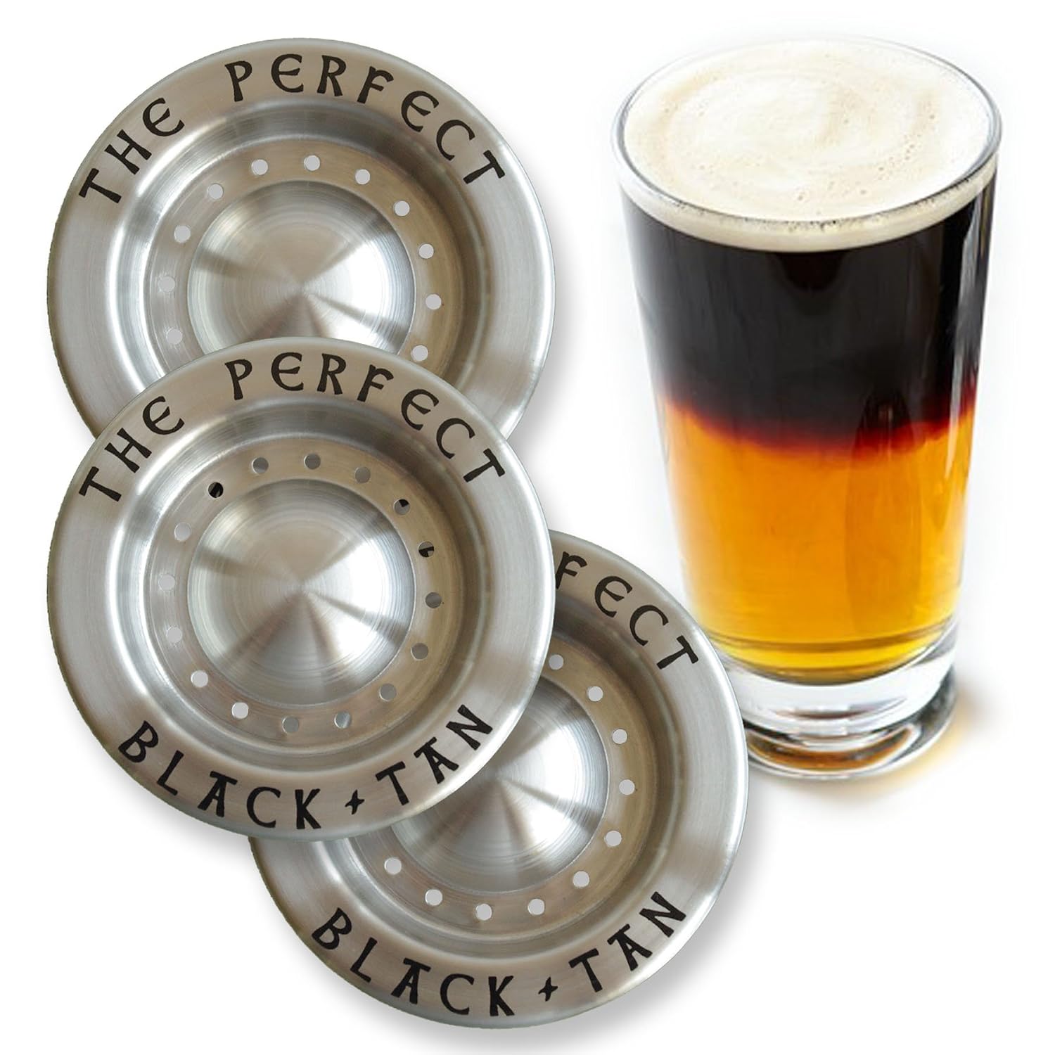 The Perfect Black and Tan Beer Layering Tool 3 Pack : Amazon.in: Home ...