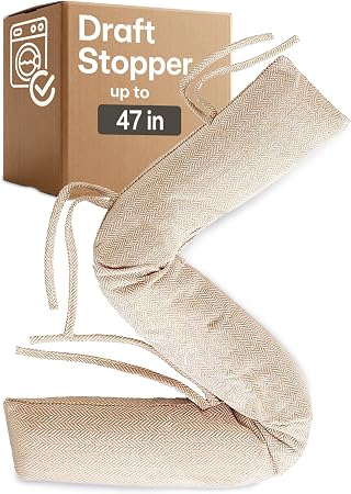 Amazon.com: Draft Stopper for Window Sill 47 inches - Extra Long Door ...