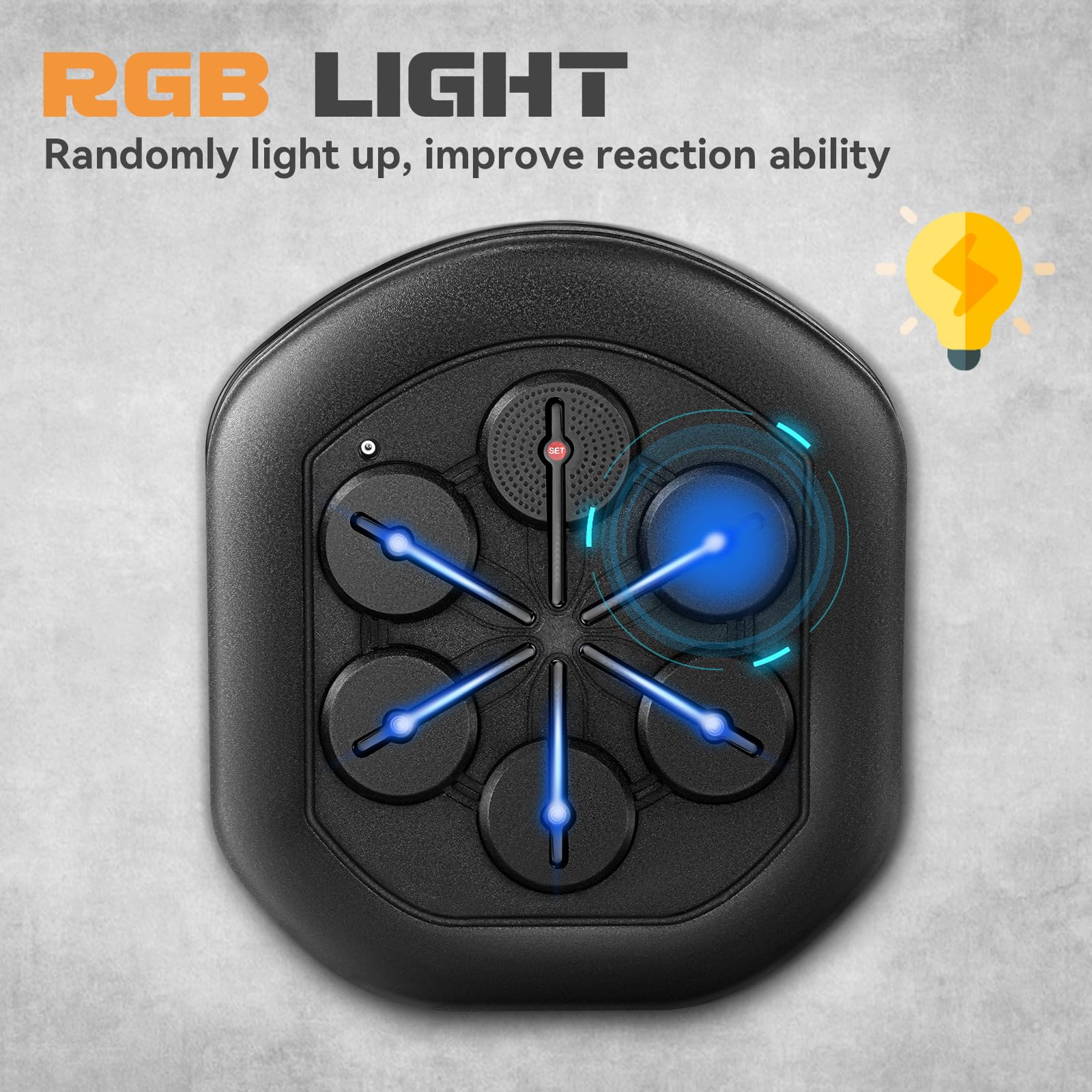 Snapklik.com : Newhai Music Boxing Machine Electronic Punching Machine ...