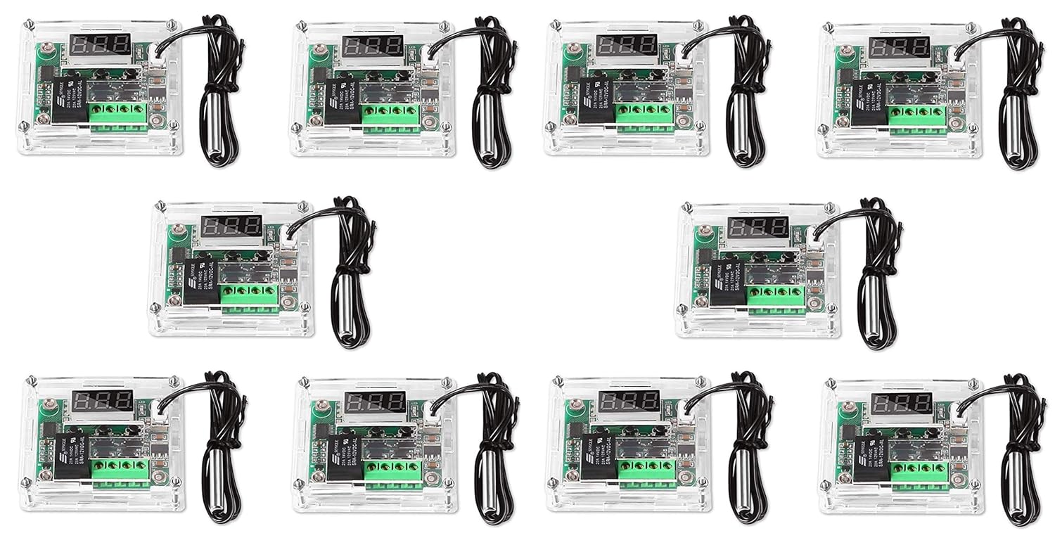 Aktronics® W1209 DC 12V Digital Temperature Controller Board Module ...