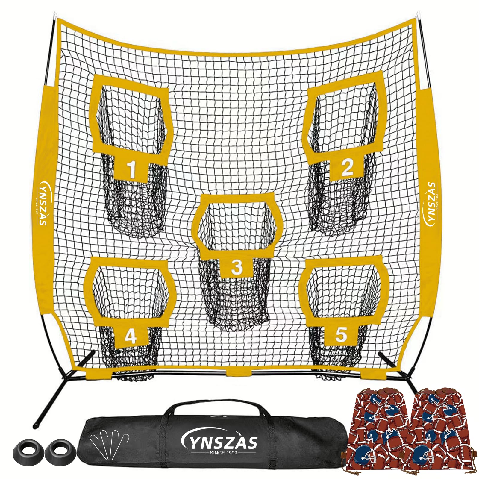 Snapklik.com : YNSZAS NEW Football Throwing Target Net, 8x8 FT ...
