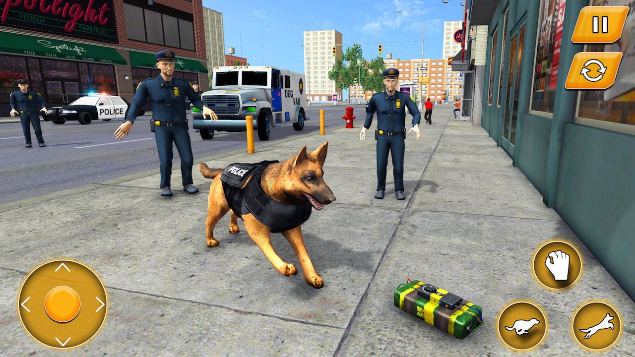 NY City K9 Police Dog Survival - Police VS Crime: Action Racing Game ...