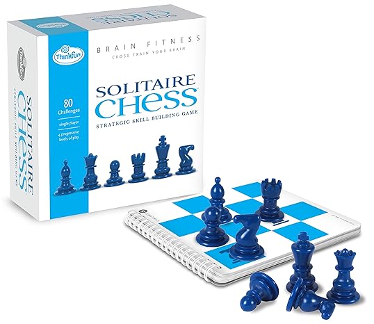 Amazon | Solitaire Chess: Brain Fitness | Thinkfun | Board Games