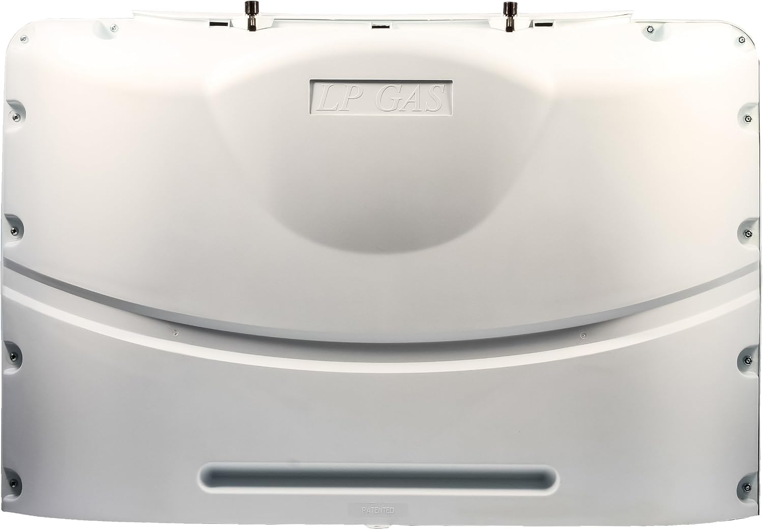 Amazon.com: Camco 40573 White Heavy-Duty Double Propane Tank Cover ...