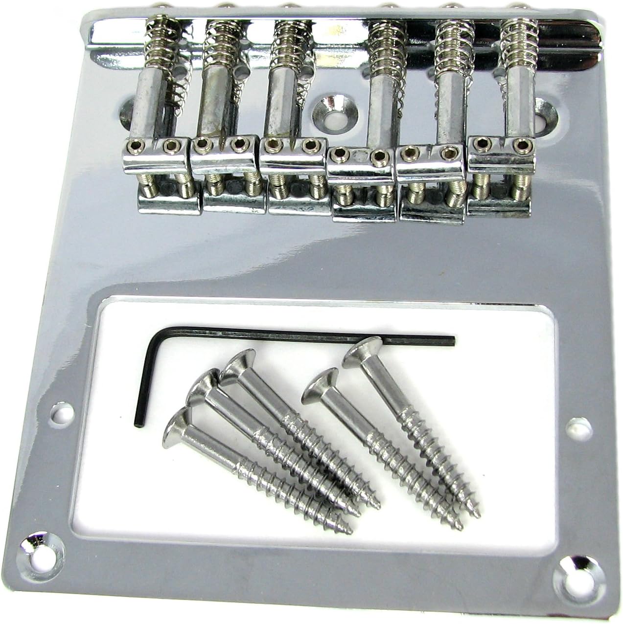 Amazon.com: Telecaster(tm)-style Bottom-Loading Chrome Electric Guitar ...