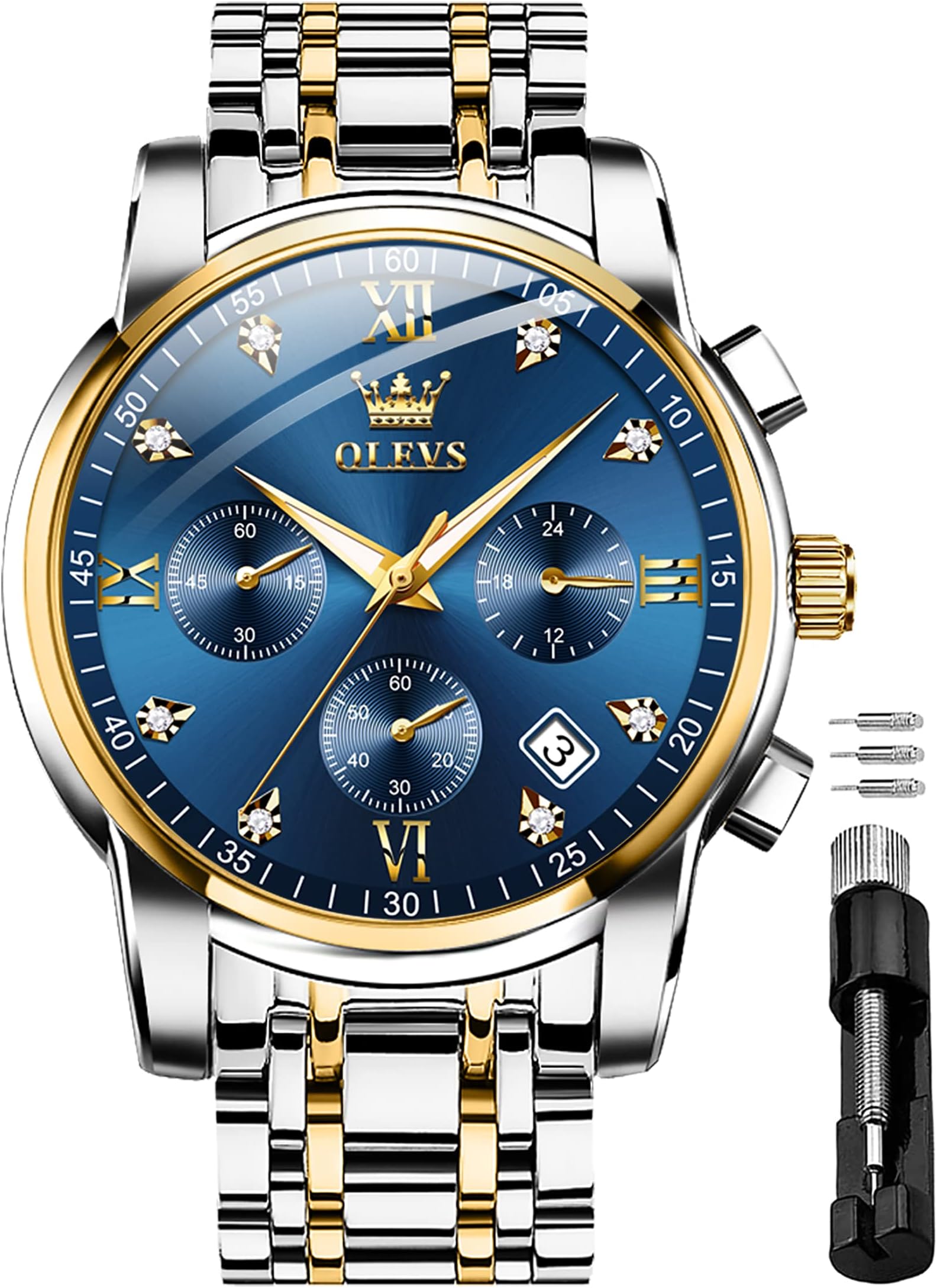 Elegantes Armband Uhr Herren Bildnull
