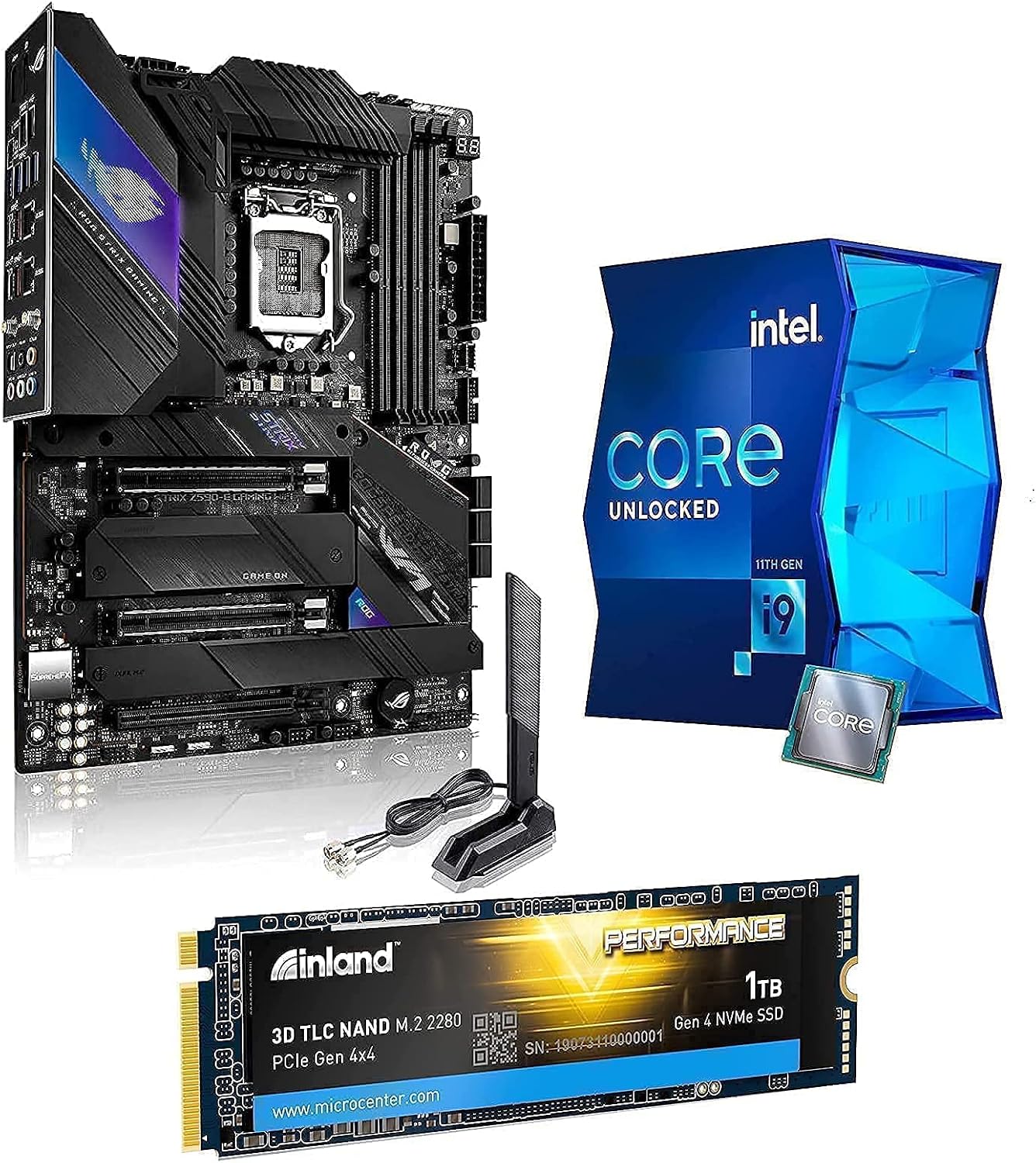 Amazon.com: INLAND Performance 1TB PCIE GEN 4.0 NVME SSD+Micro Center ...