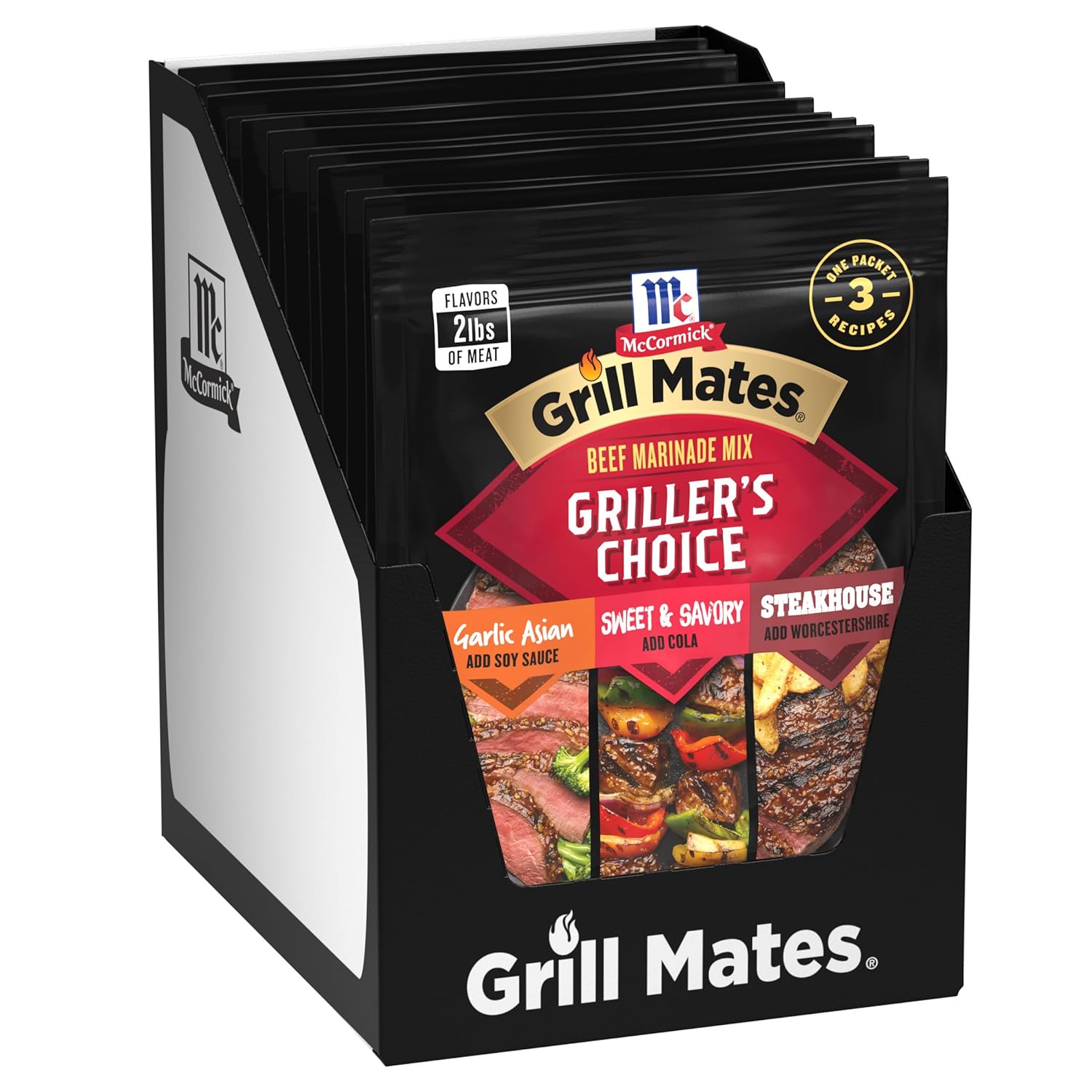 Amazon.com : McCormick Grill Mates Griller's Choice Beef Marinade Mix ...