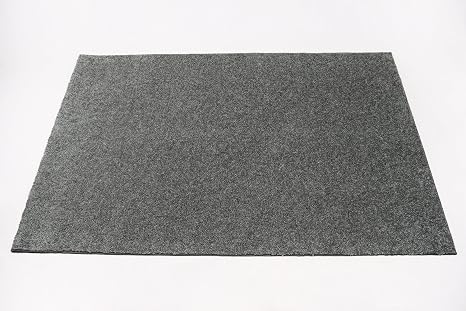 Amazon.com: Soft Contemporary Solid Grey Bound Loop Carpet Area Rug - 8 ...