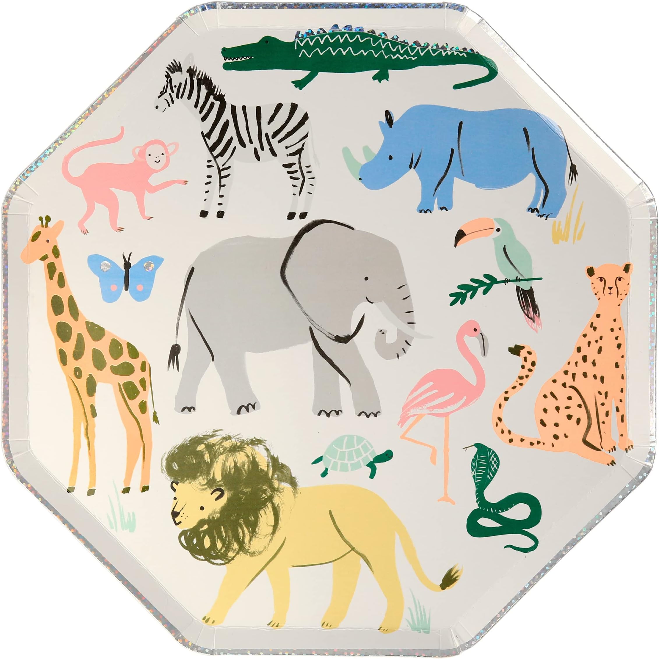 Amazon.com: Meri Meri On The Farm Dinner Plates : Toys & Games