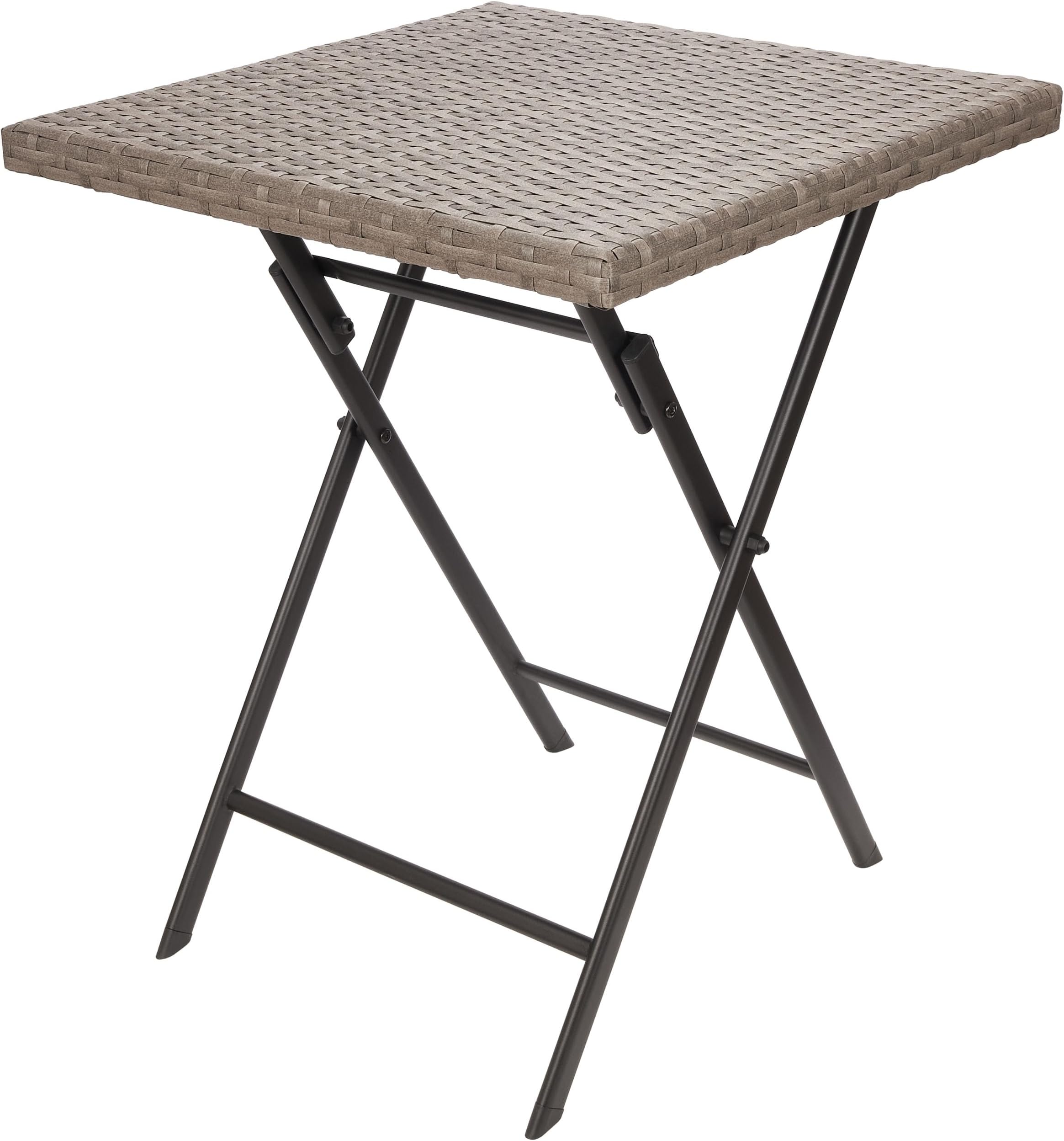 BRUBAKER Gartentisch Toskana - 58 x 58 cm Balkontisch wetterfest ...