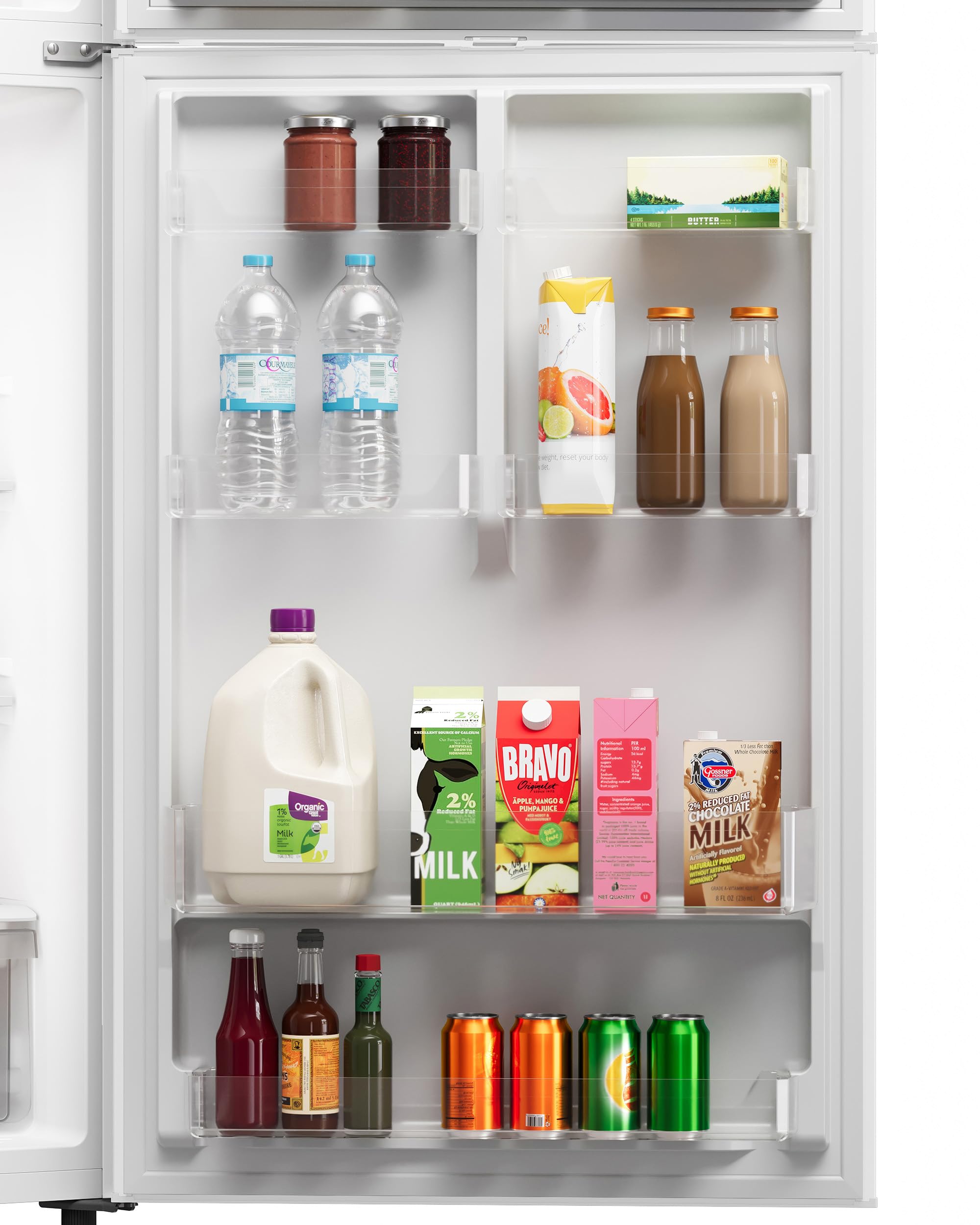 Kenmore 4661355 30" W Top Freezer Refrigerator with Adjustable Glass ...