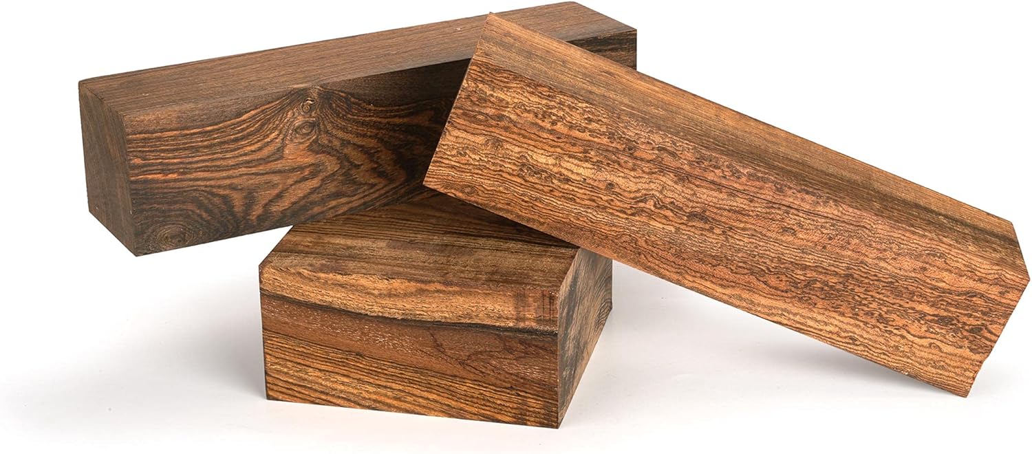Amazon.com: Bocote, 1-1/2" x 1-1/2" x 3" Wine Stopper Blanks ...