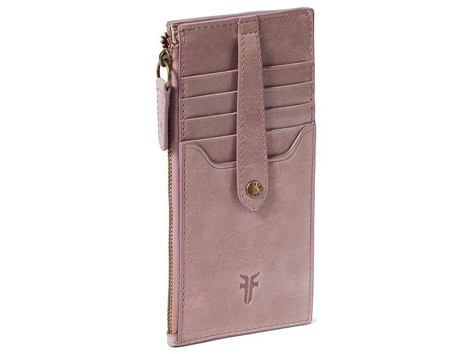 Frye Melissa Snap Card Wallet (Orchid) Coin Purse International Shipping