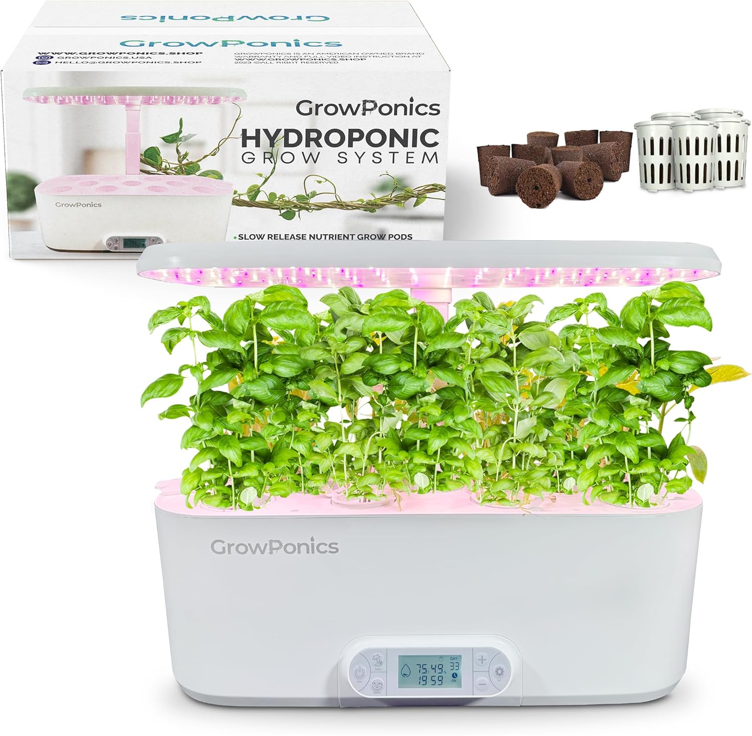 Amazon.com : GrowPonics Hydroponics Growing System | 11 Pods Indoor ...