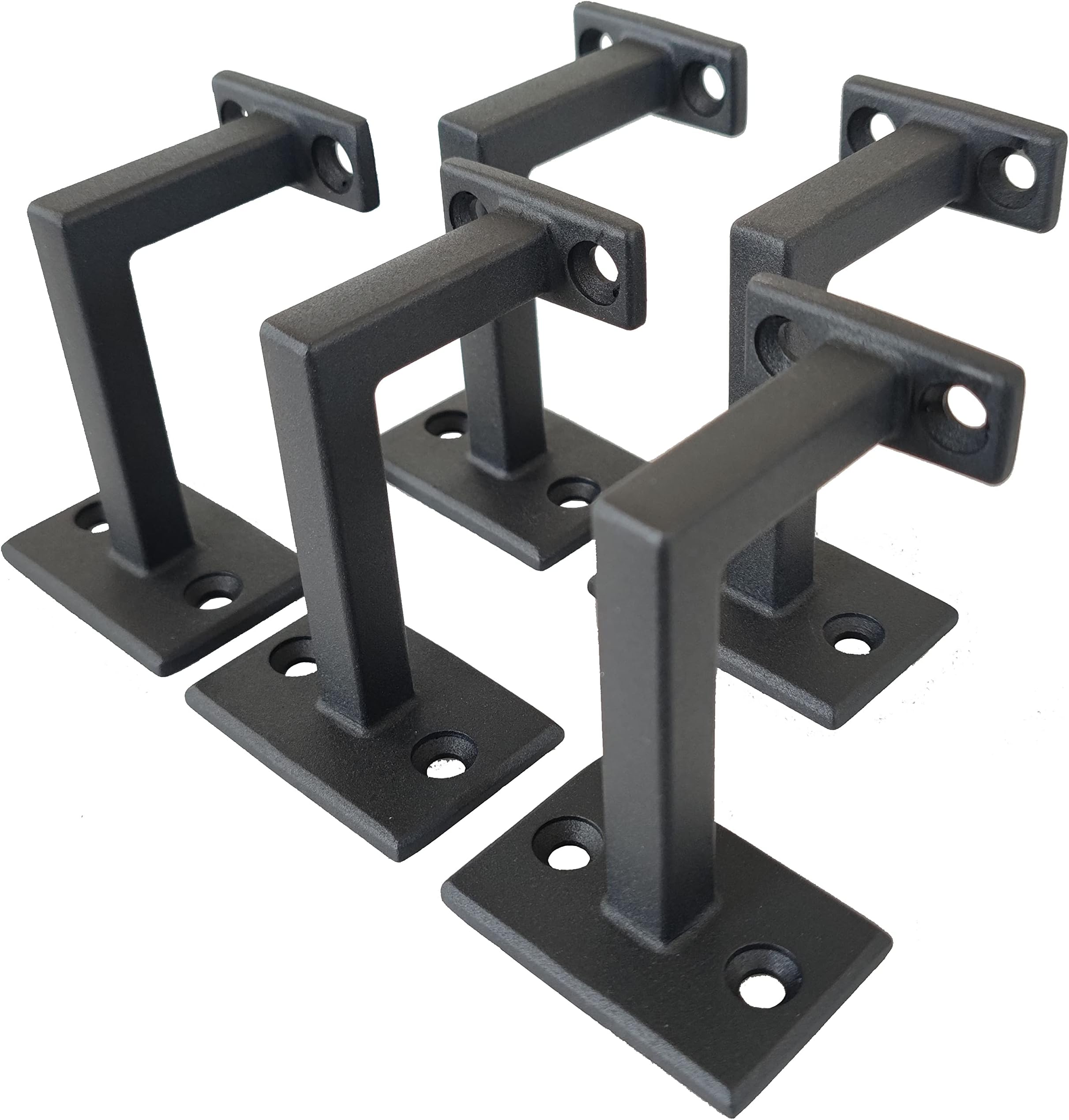 Amazon.com: Handrail Brackets for Adjustable Staircase Stair Railing ...