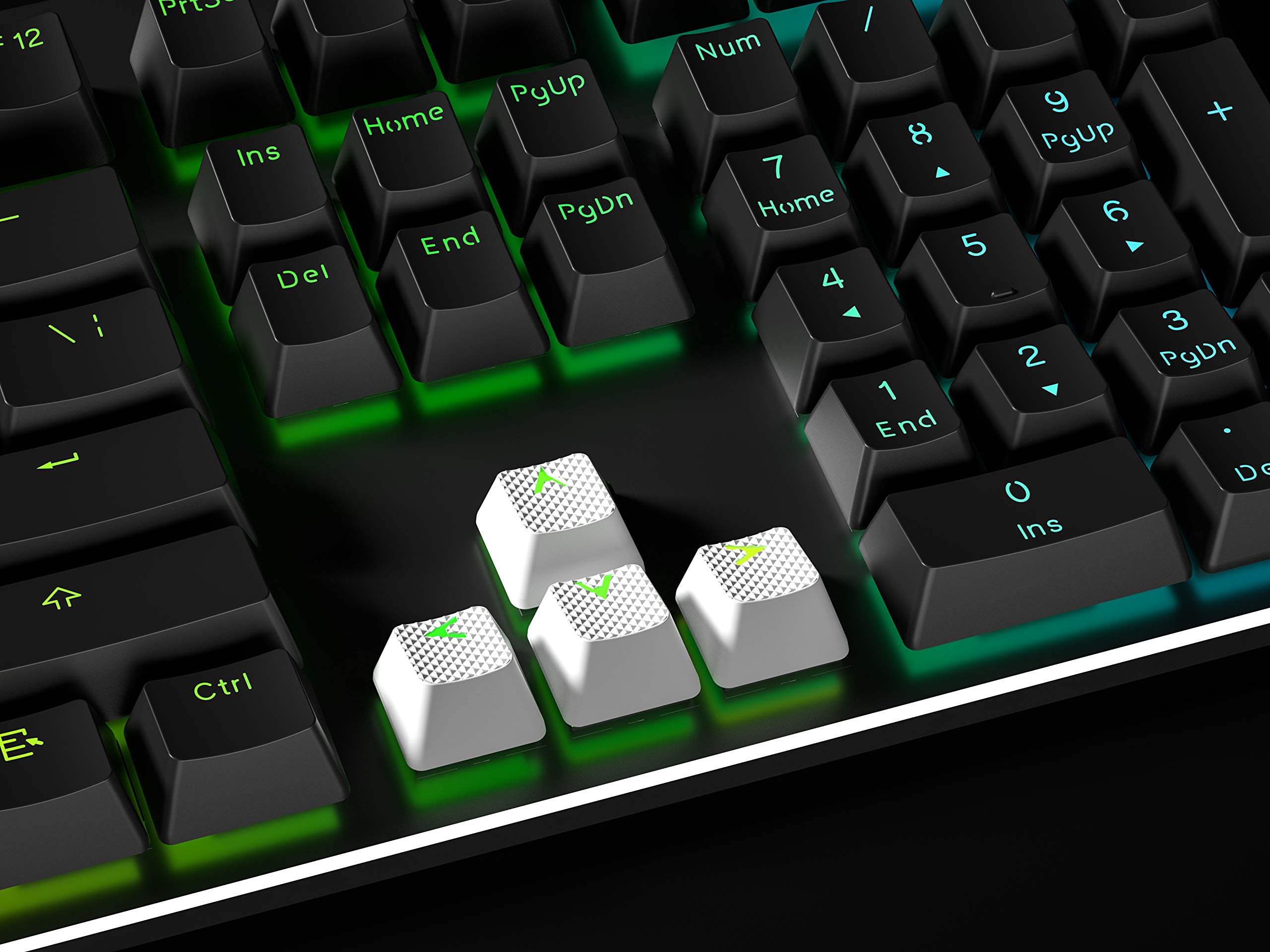 Buy HK Gaming Rubber Keycaps Set | Anti-Slip Texture | Doubleshot ...
