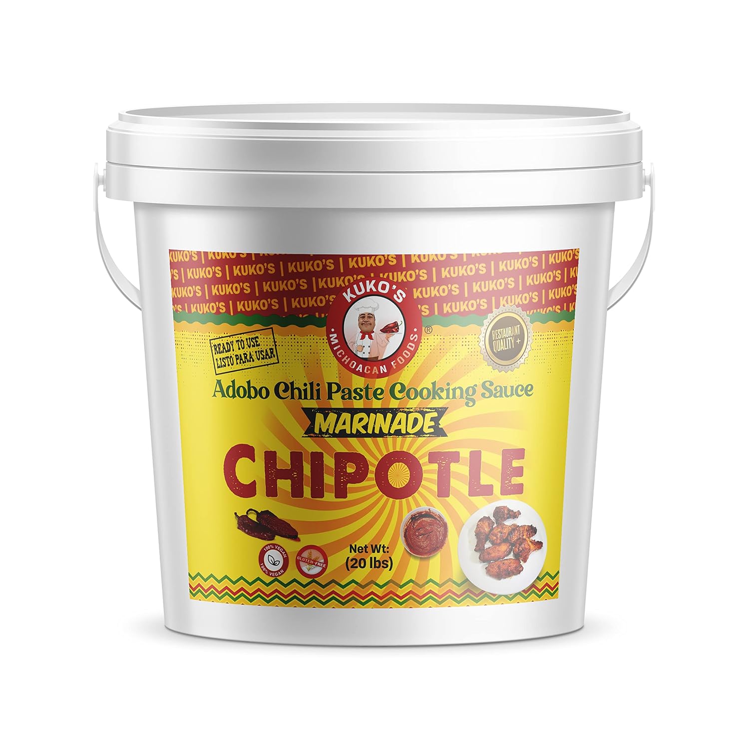 Amazon.com : Chipotle Adobo Marinade concentrate chili paste 20 lbs ...