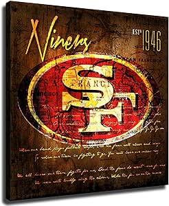 Amazon.com: San Francisco City 49ers American Football Poster Sports ...