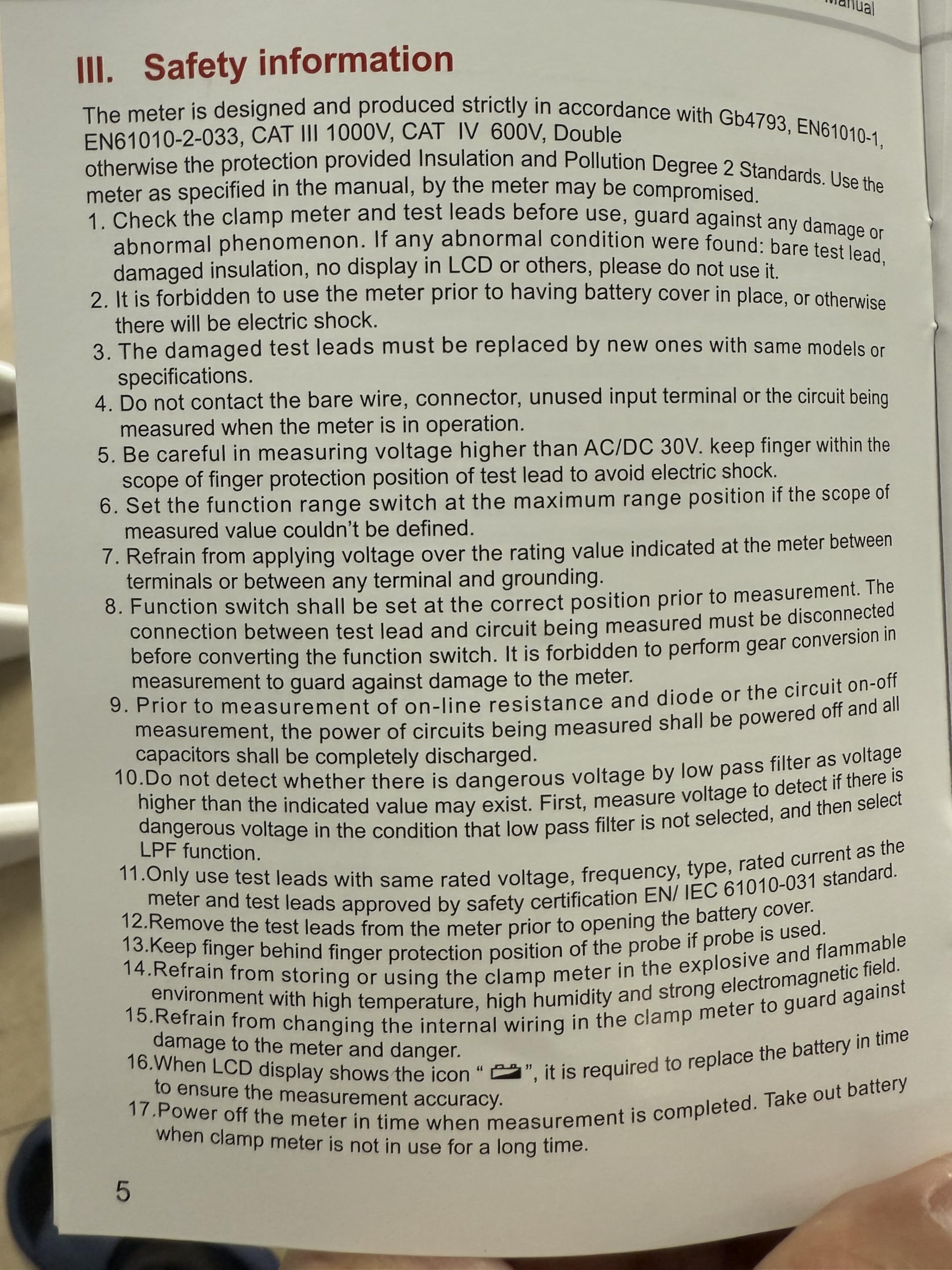 YuqiaoTime NF-8128 Ethernet Cable Tester User Manual