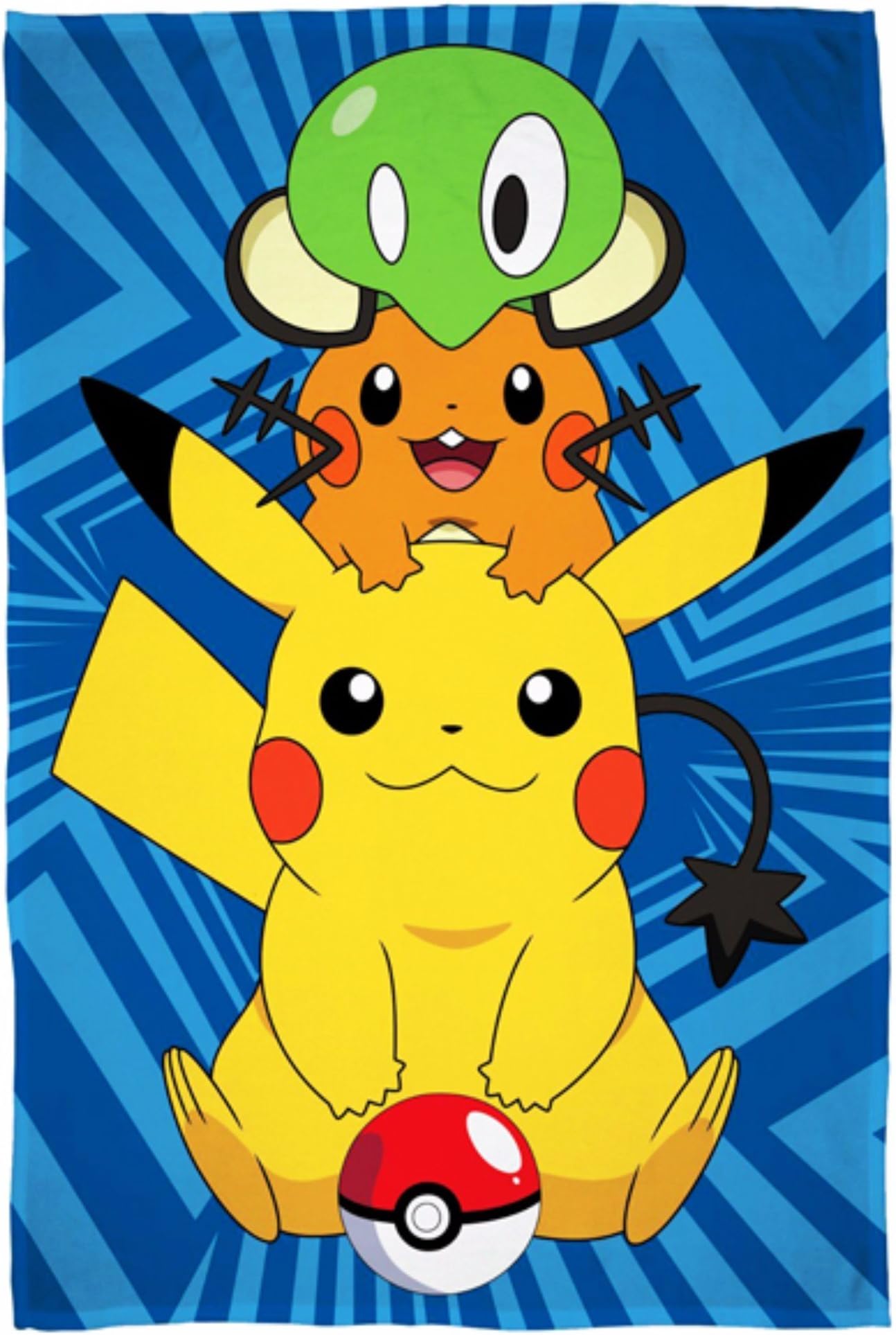 Northwest Pokémon, Glitch Pikachu Micro Raschel Throw Blanket, 46" by ...