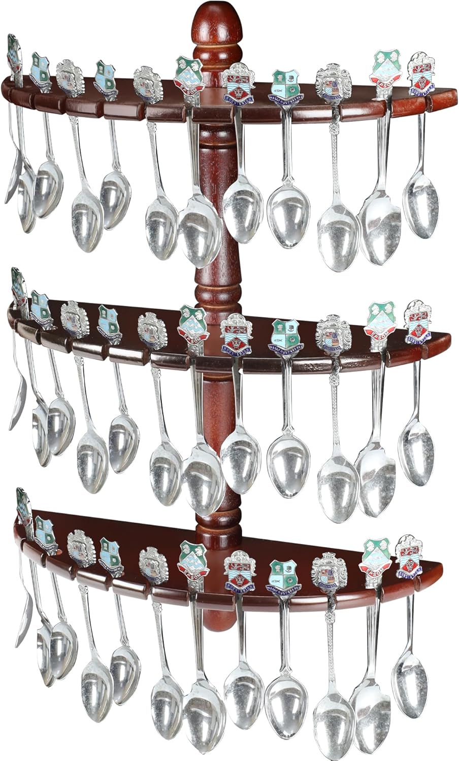 Amazon.com: Wall Mounted Spoon Rack Shelf Display, Living Room Display ...