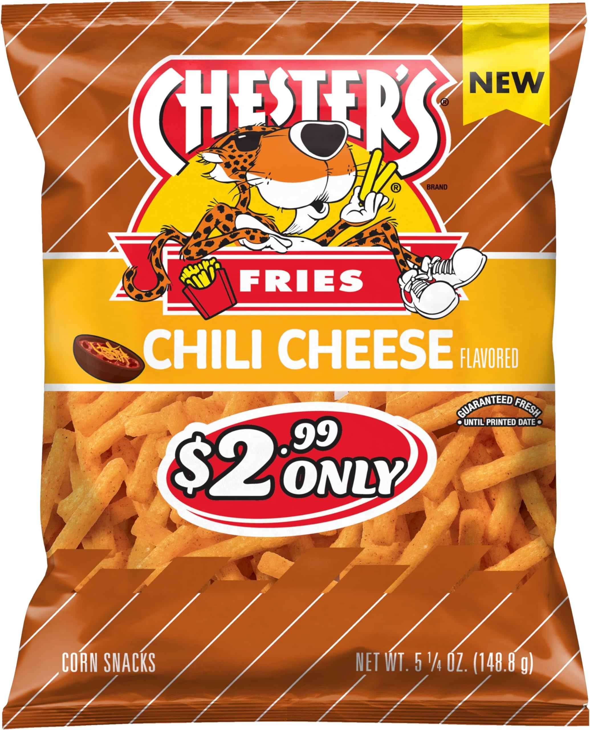 Amazon.com: Chester's Fries, Chili Cheese, 5.25 oz Bag
