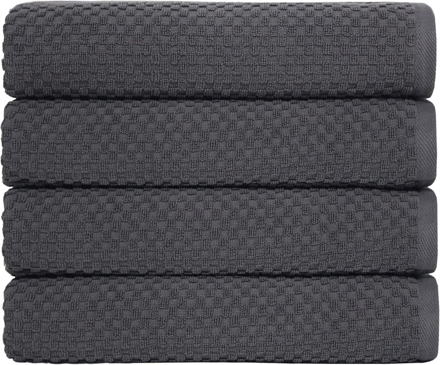 Amazon.com: COTTON CRAFT Waffle Luxury Euro Spa Waffle Weave Towel Set ...