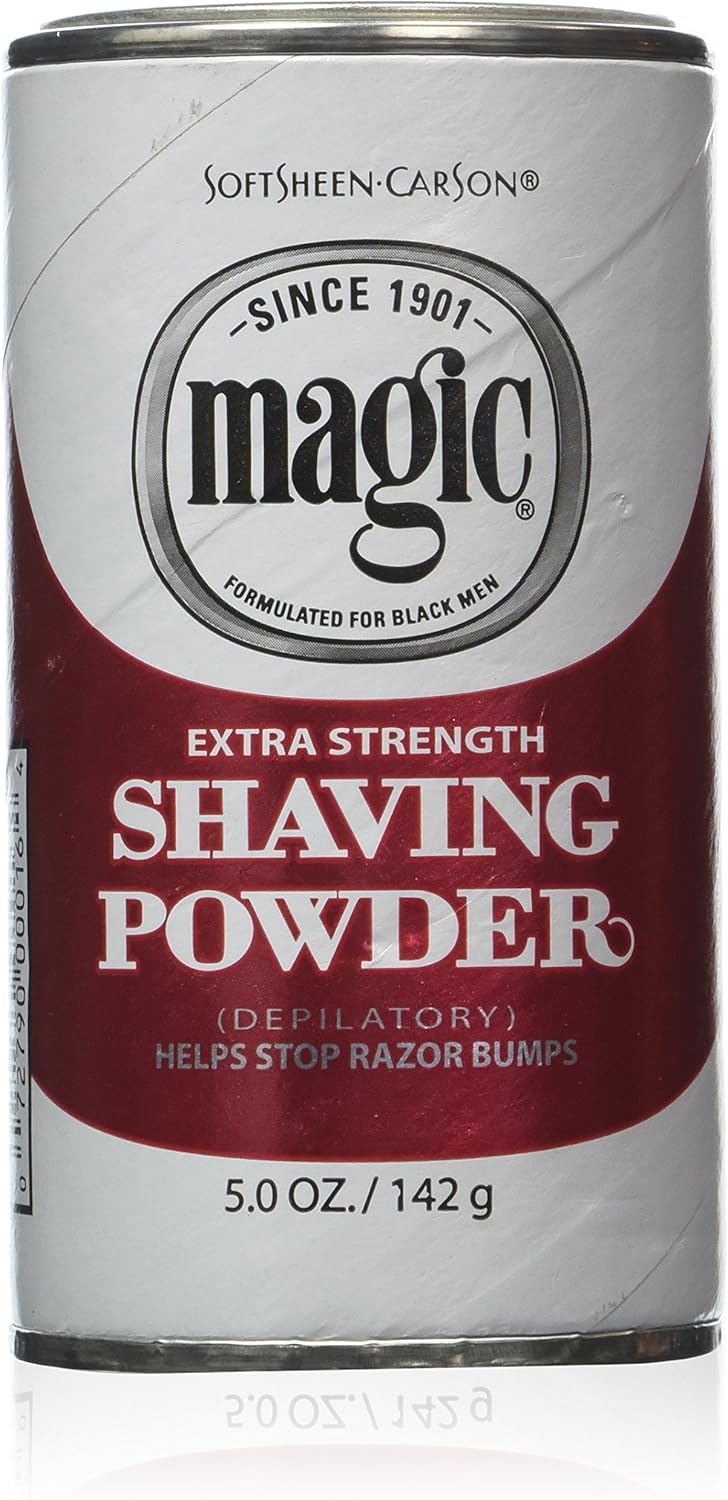 Magic Red Shaving Powder 5.0 oz. Extra Strength Depilatory by Magic ...