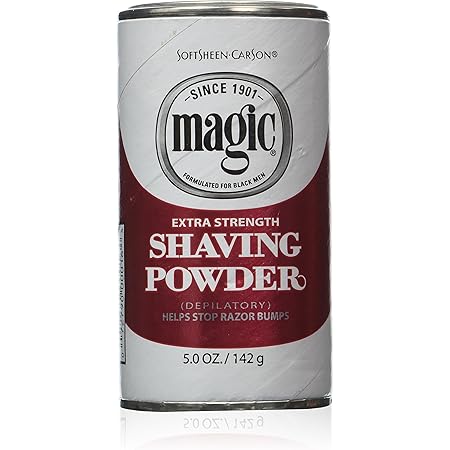 Amazon.com: Magic Red Shaving Powder 5.0 oz. Extra Strength Depilatory ...