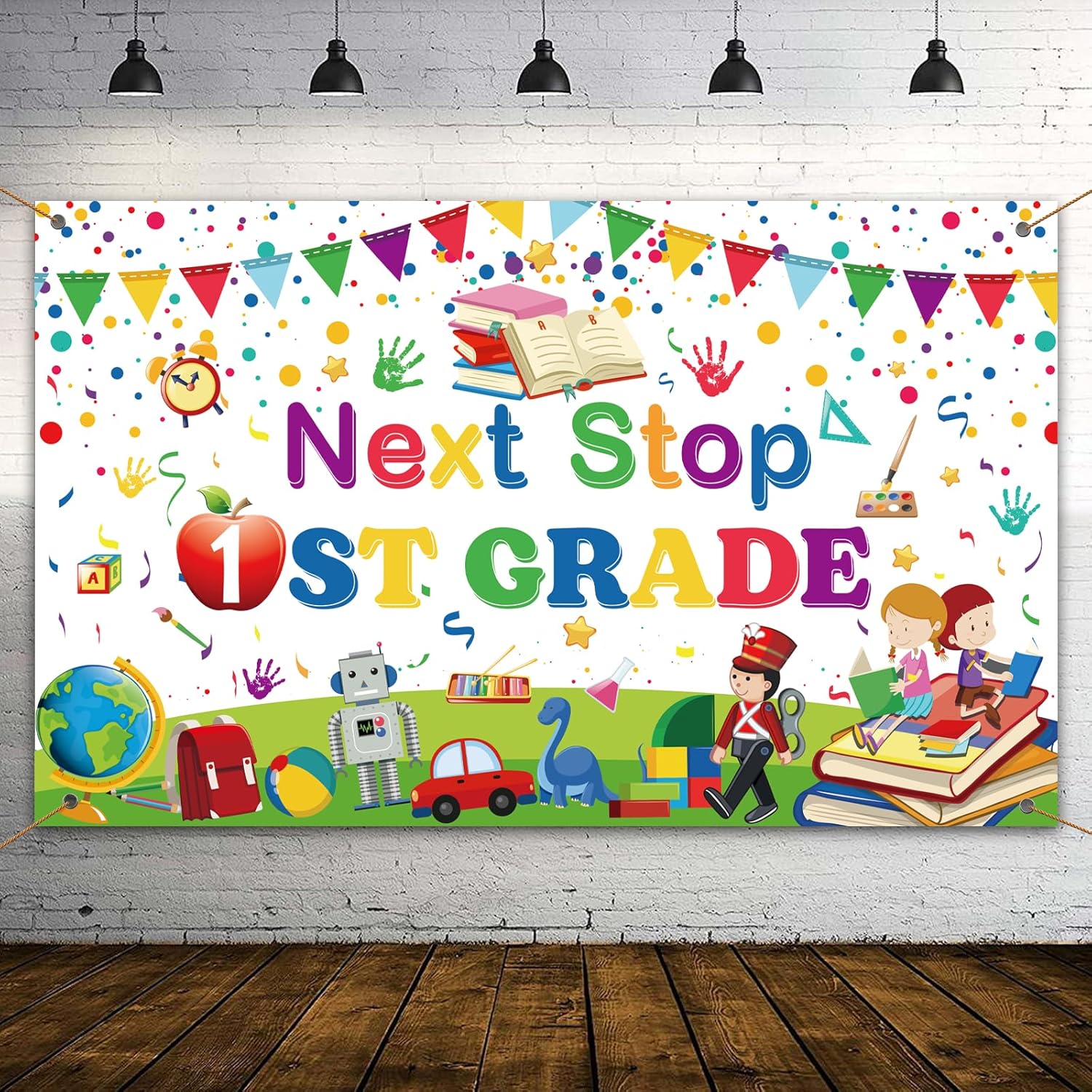 Amazon.com: Kindergarten Graduation Decorations,71x44 Inch Preschool ...