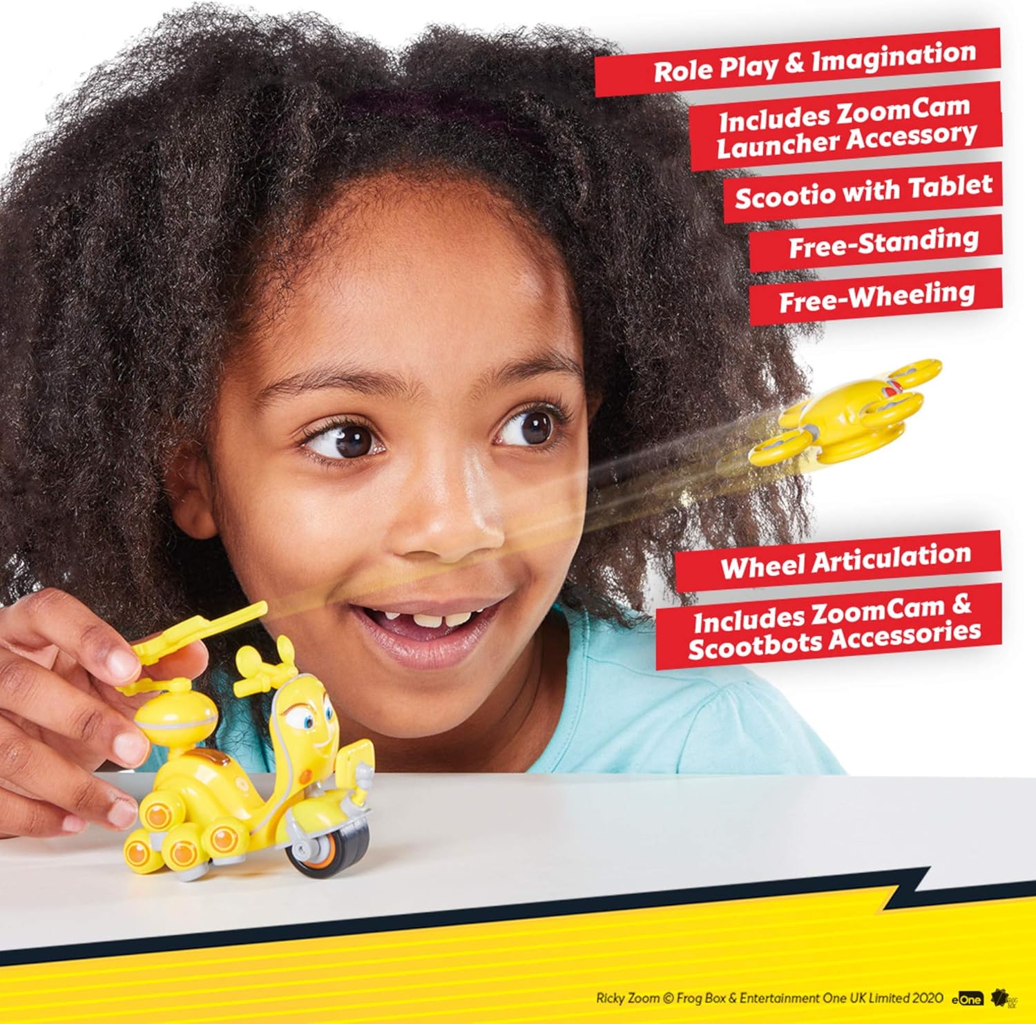 Ricky Zoom T20053 Scootio & ZooCam – TopToy
