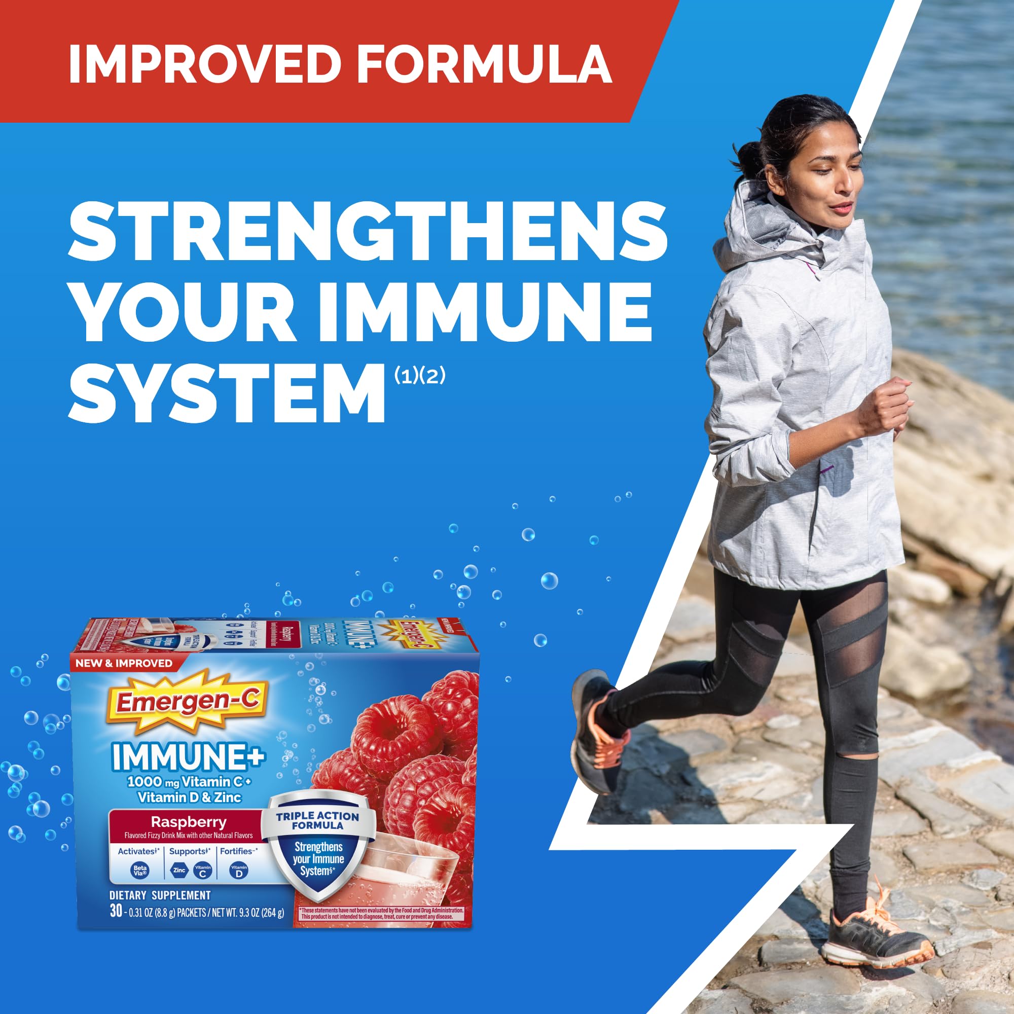 Snapklik.com : Emergen-C 1000mg Vitamin C Powder & Immune+ Triple ...