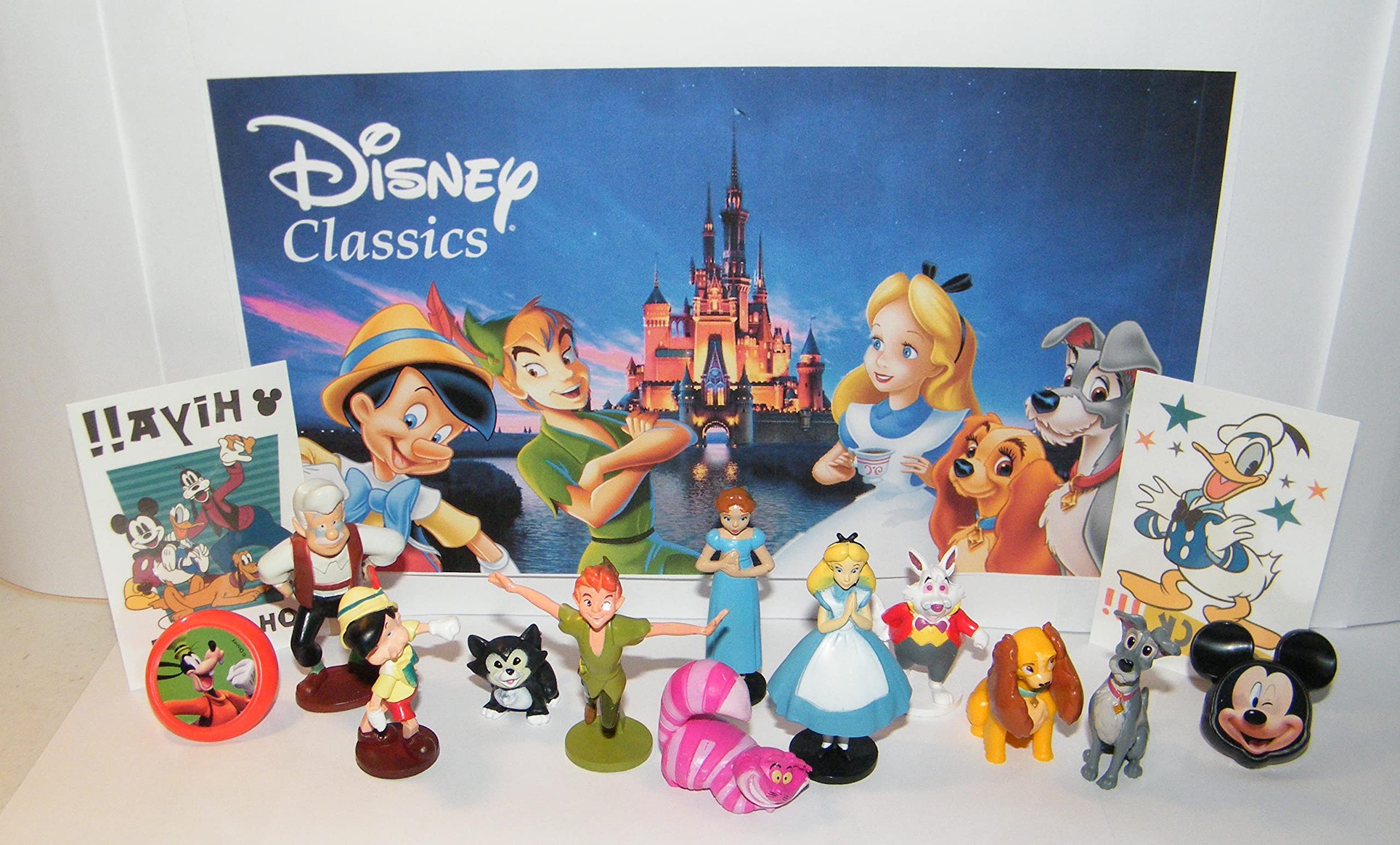 Buy Party Fun Classic Cartoon Movie Figure Toy Set of 14 Including ...