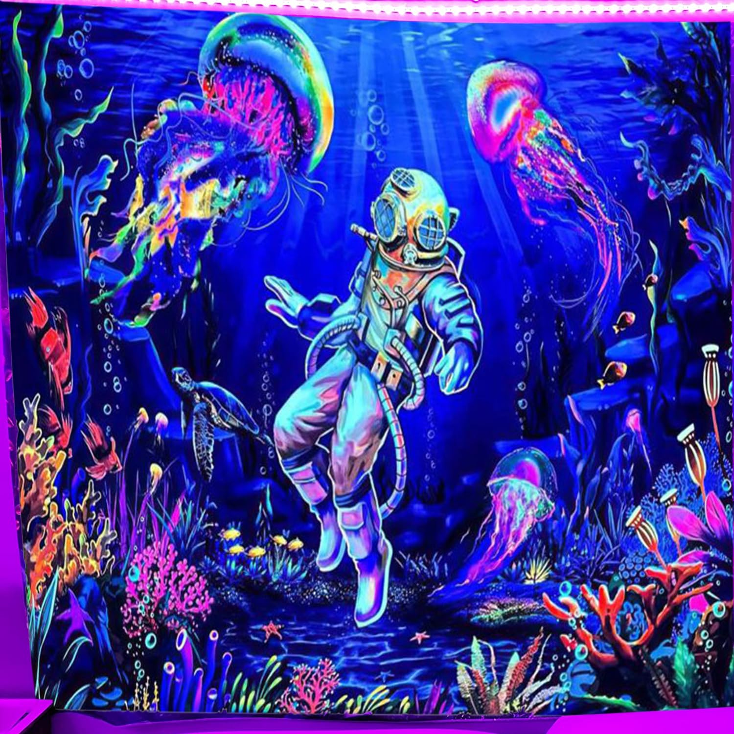 Trippy Sea Life Psychedelic Sea Life In Space By Drkillp8ient On