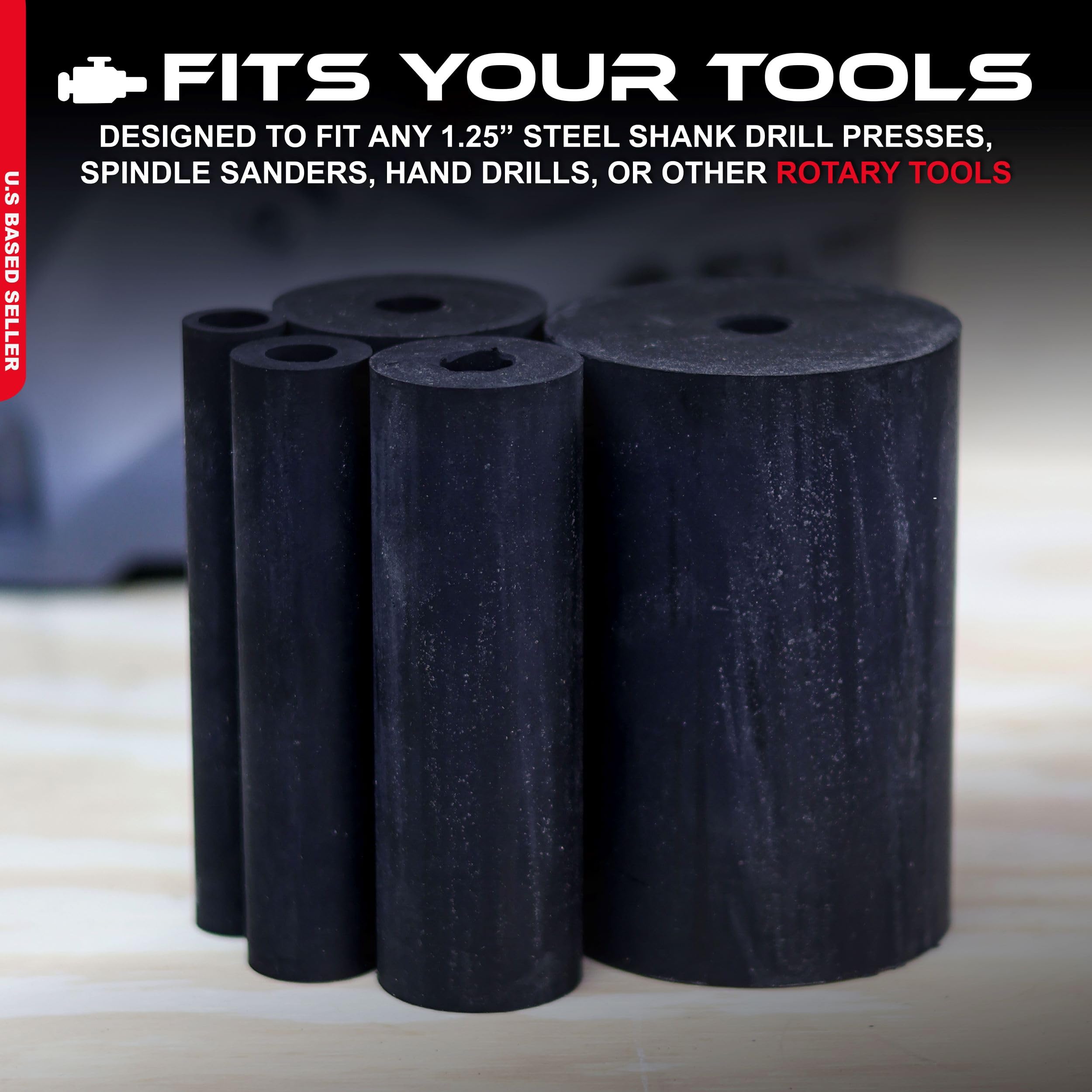 Snapklik.com : ABN Oscillating Spindle Sander Drill Press Sanding Drum ...